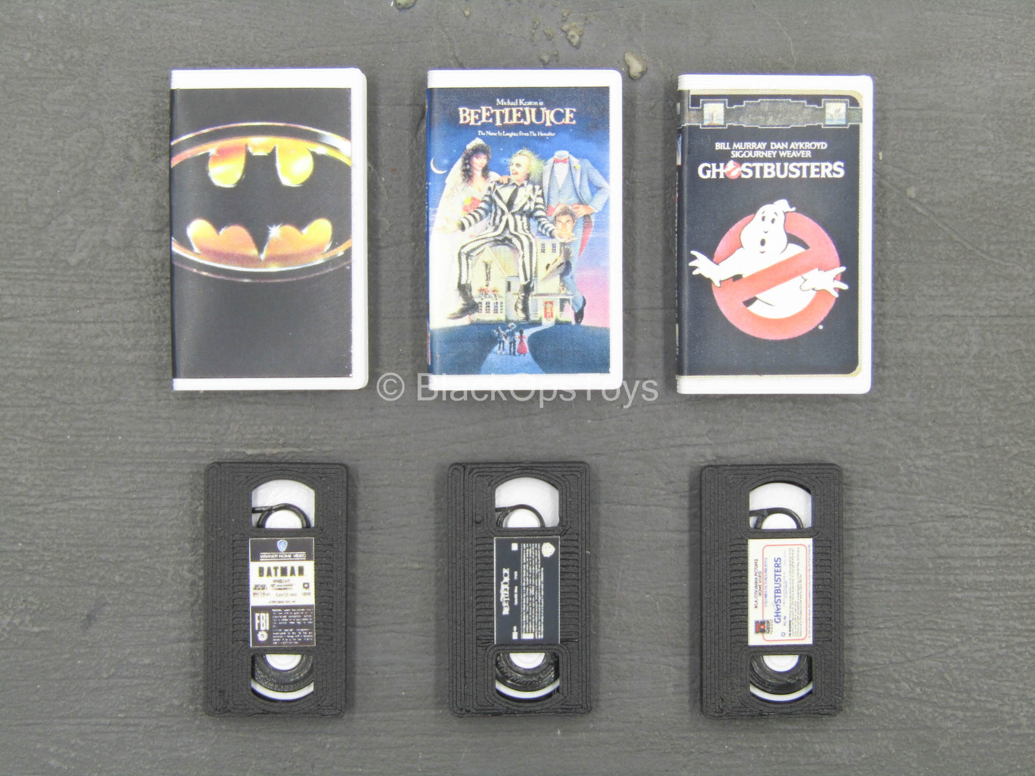 Custom VHS Movie Set w/Case (Type 3) – BlackOpsToys