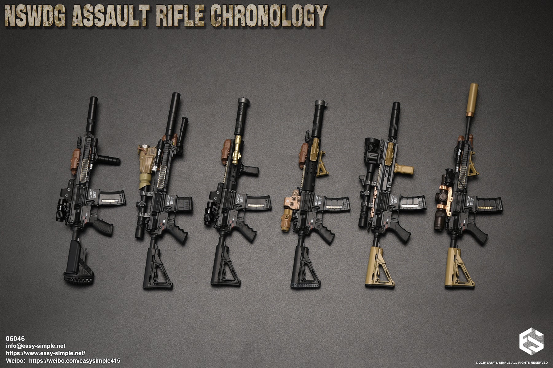 NSWDG Assault Rifle Chronology COMBO - MINT IN BOX – BlackOpsToys
