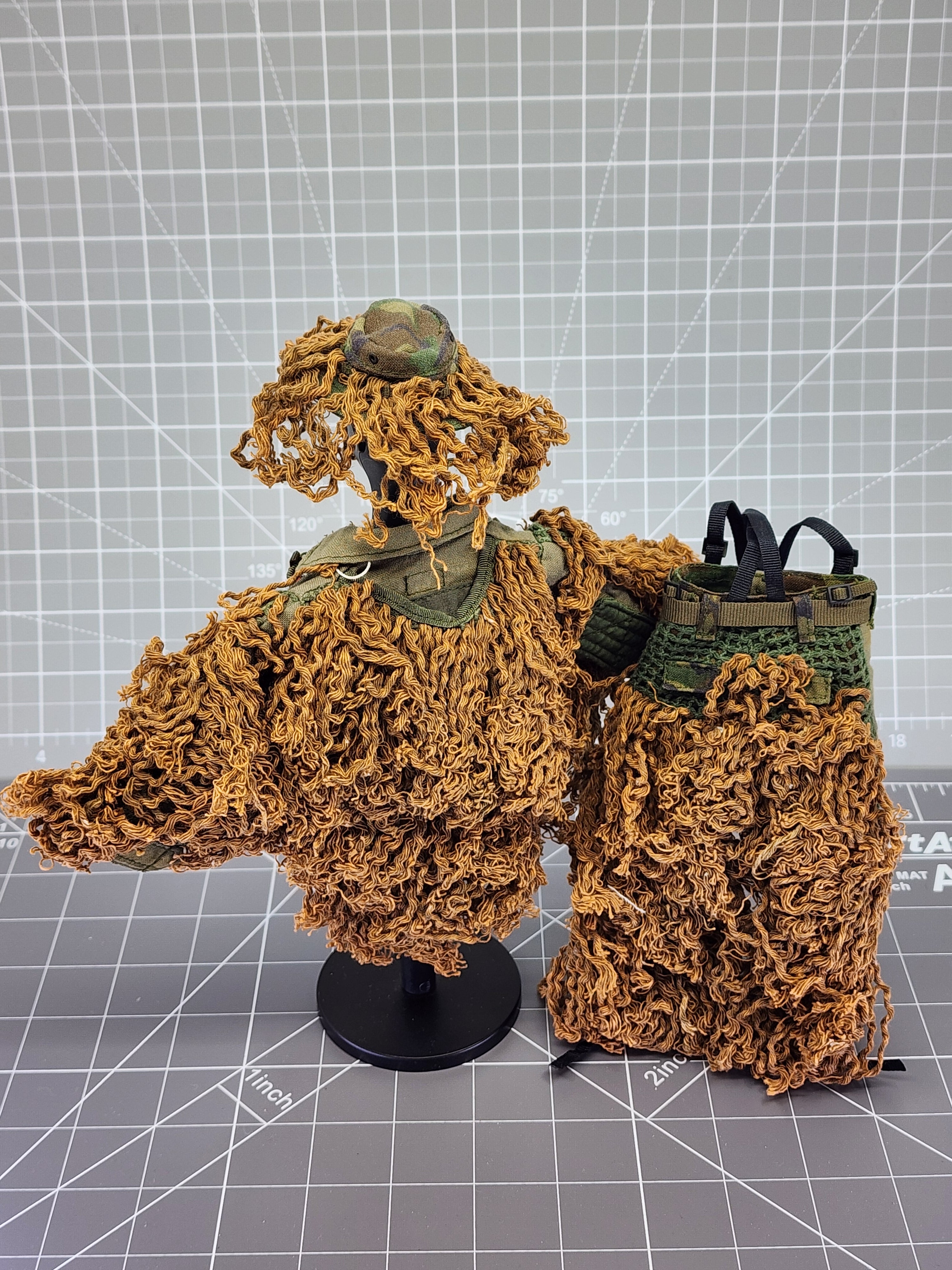BAM 1/6 Snake Sniper Uniform W/ Brush Cover Camo (BBI) – BlackOpsToys