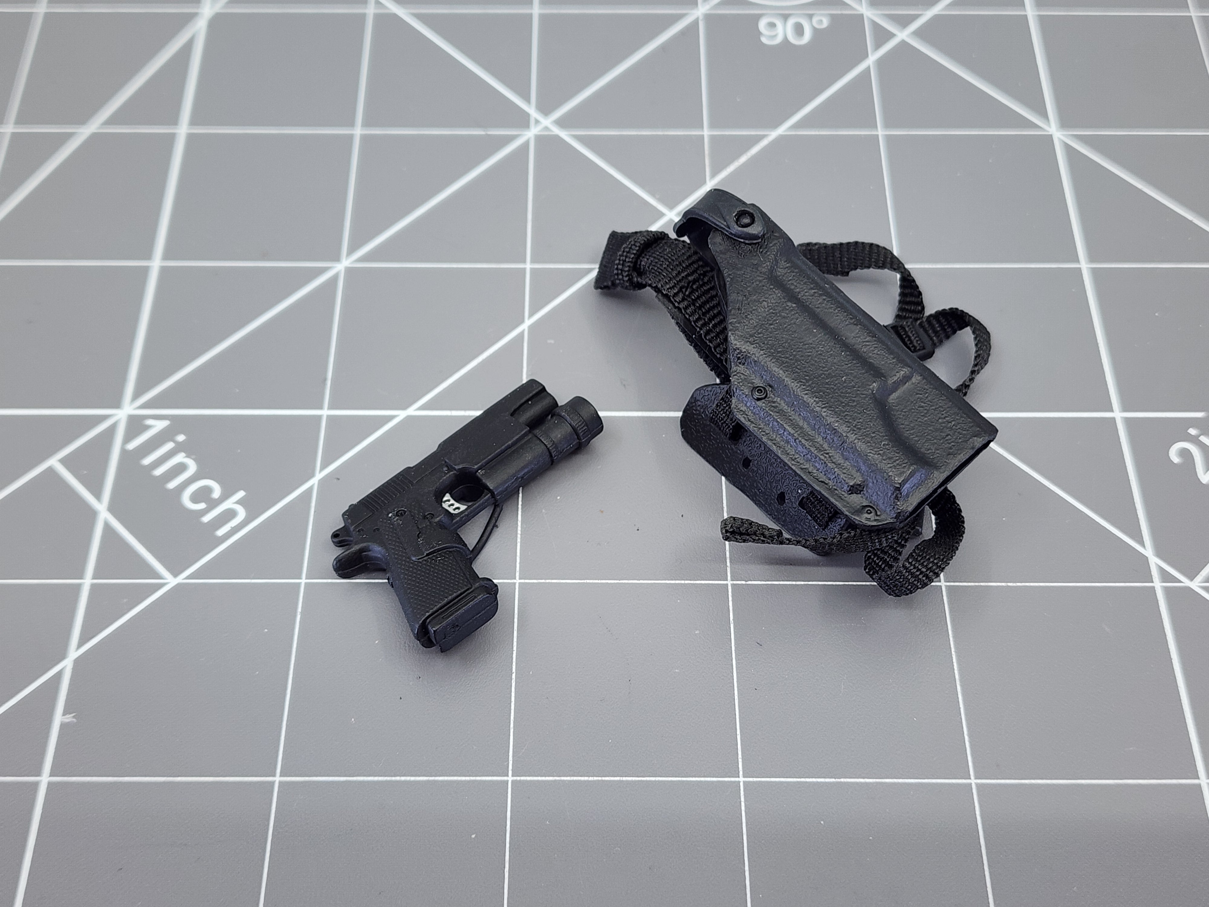 BAM 1/6 1911 Pistol W/ Drop Leg Holster (BBI) – BlackOpsToys