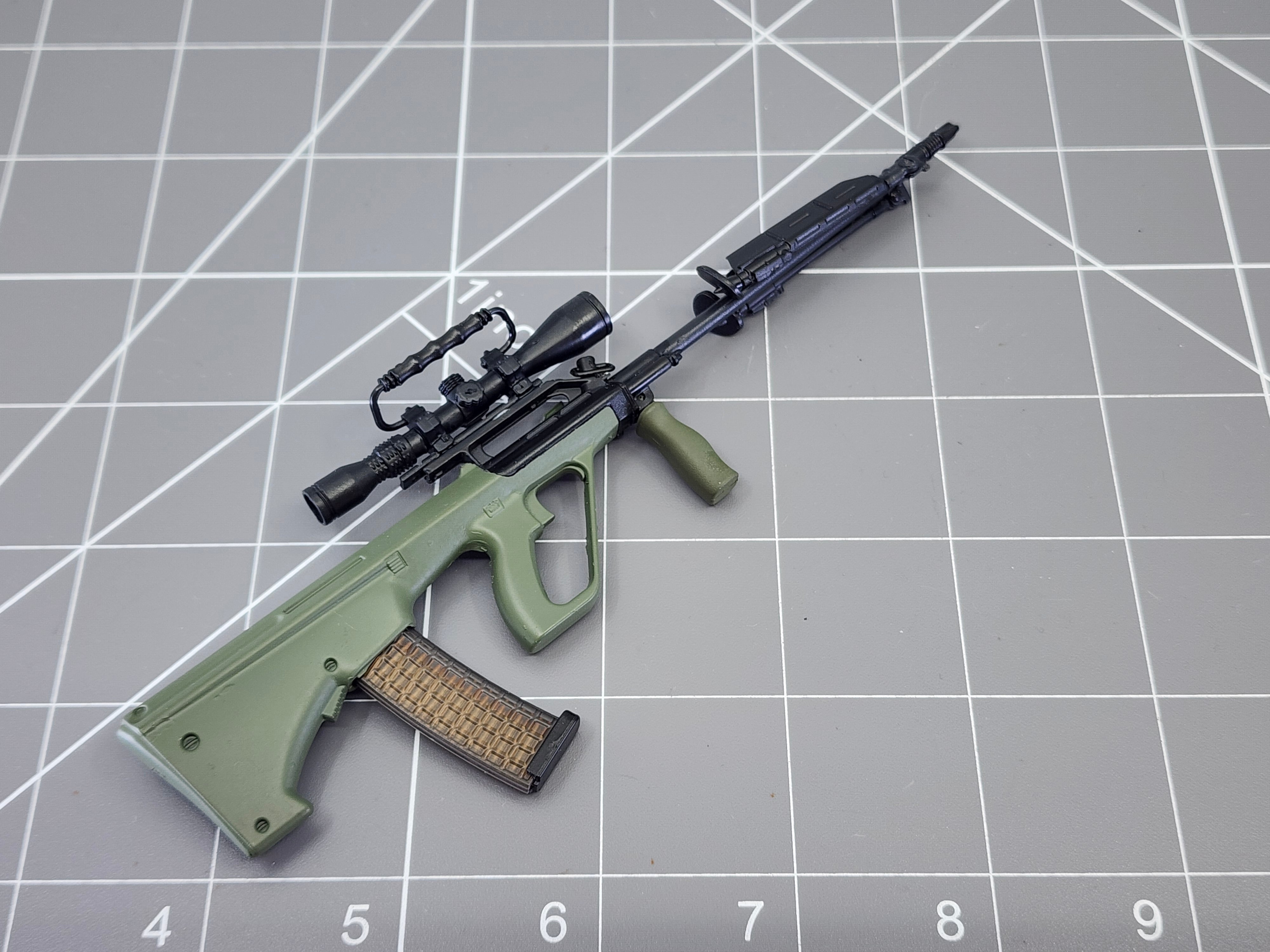 BAM 1/6 OD Green STEYR AUG SA (See Desc) – BlackOpsToys