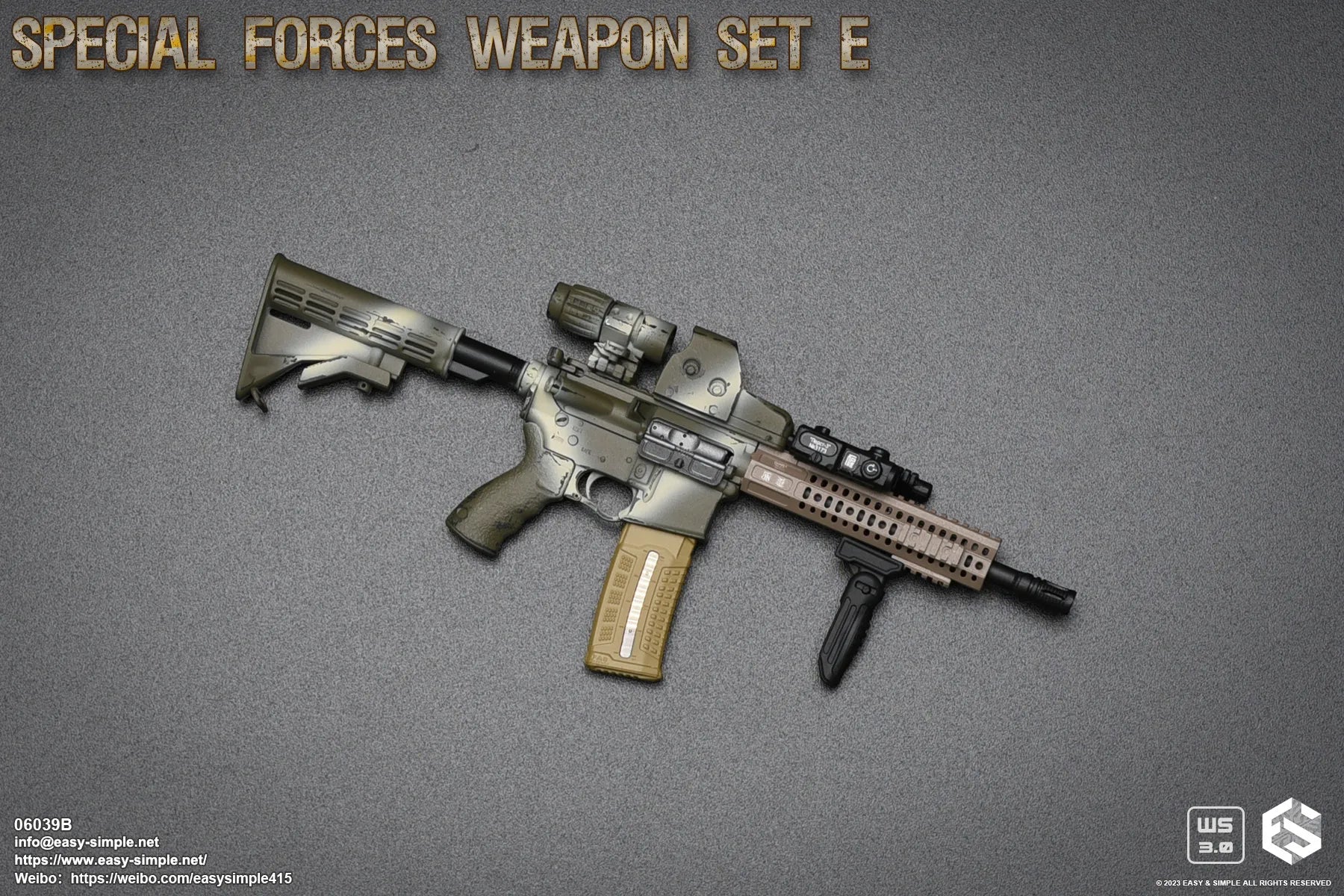 Special Forces Weapon Set E Version B - MINT IN BOX – BlackOpsToys