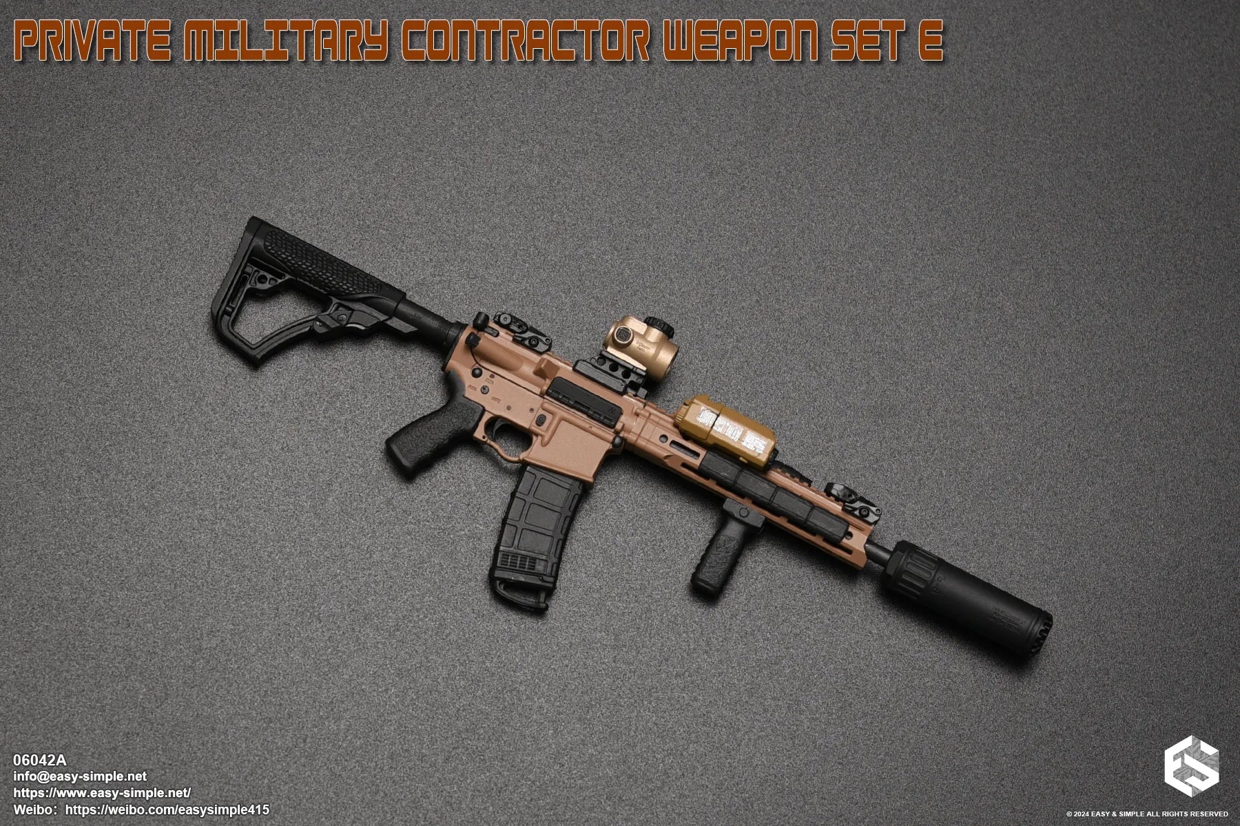 Private Military Contractor Weapon Set E Ver. A - MINT IN BOX ...