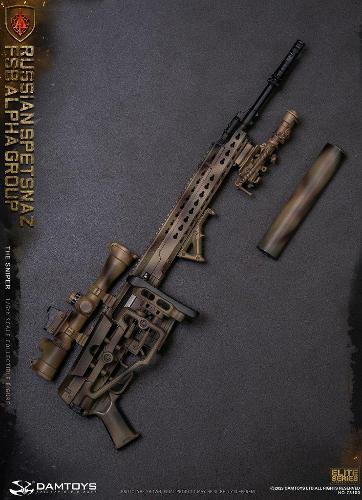 Russian FSB Alpha Sniper - Primary Weapon Set Type 2 – BlackOpsToys