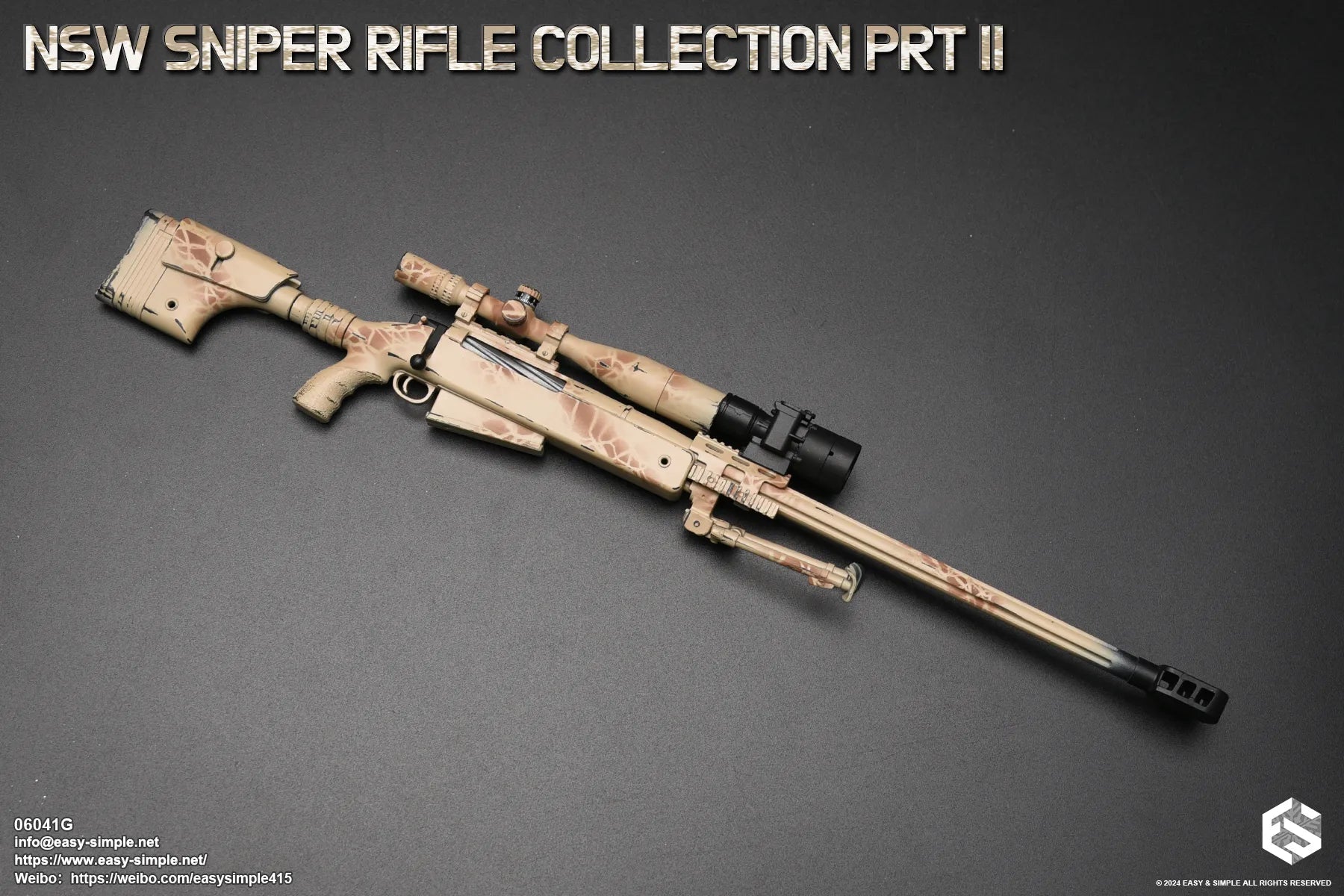 NSW Sniper Rifle Collection PRT II Ver. G - MINT IN BOX – BlackOpsToys