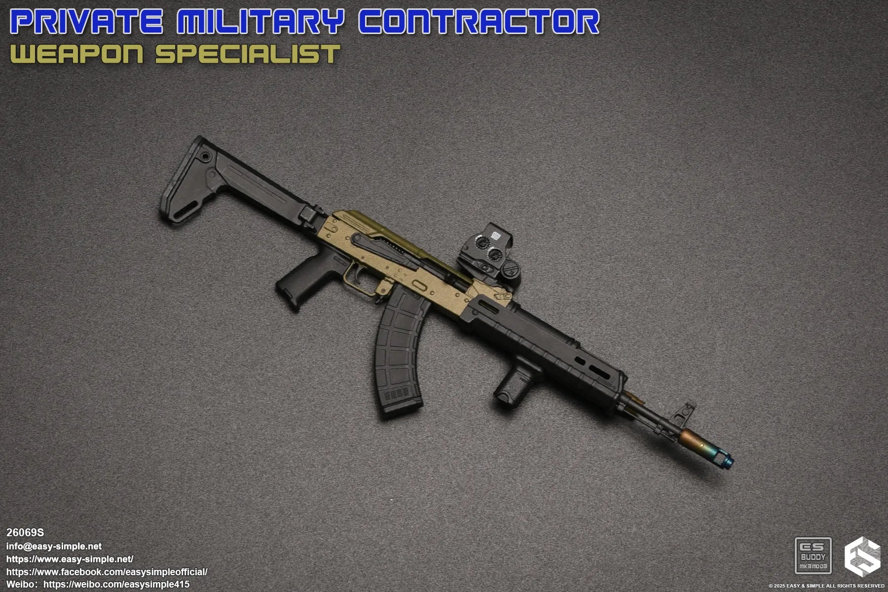 PMC - Weapon Specialist S - AK Assault Rifle w/Attachment Set ...