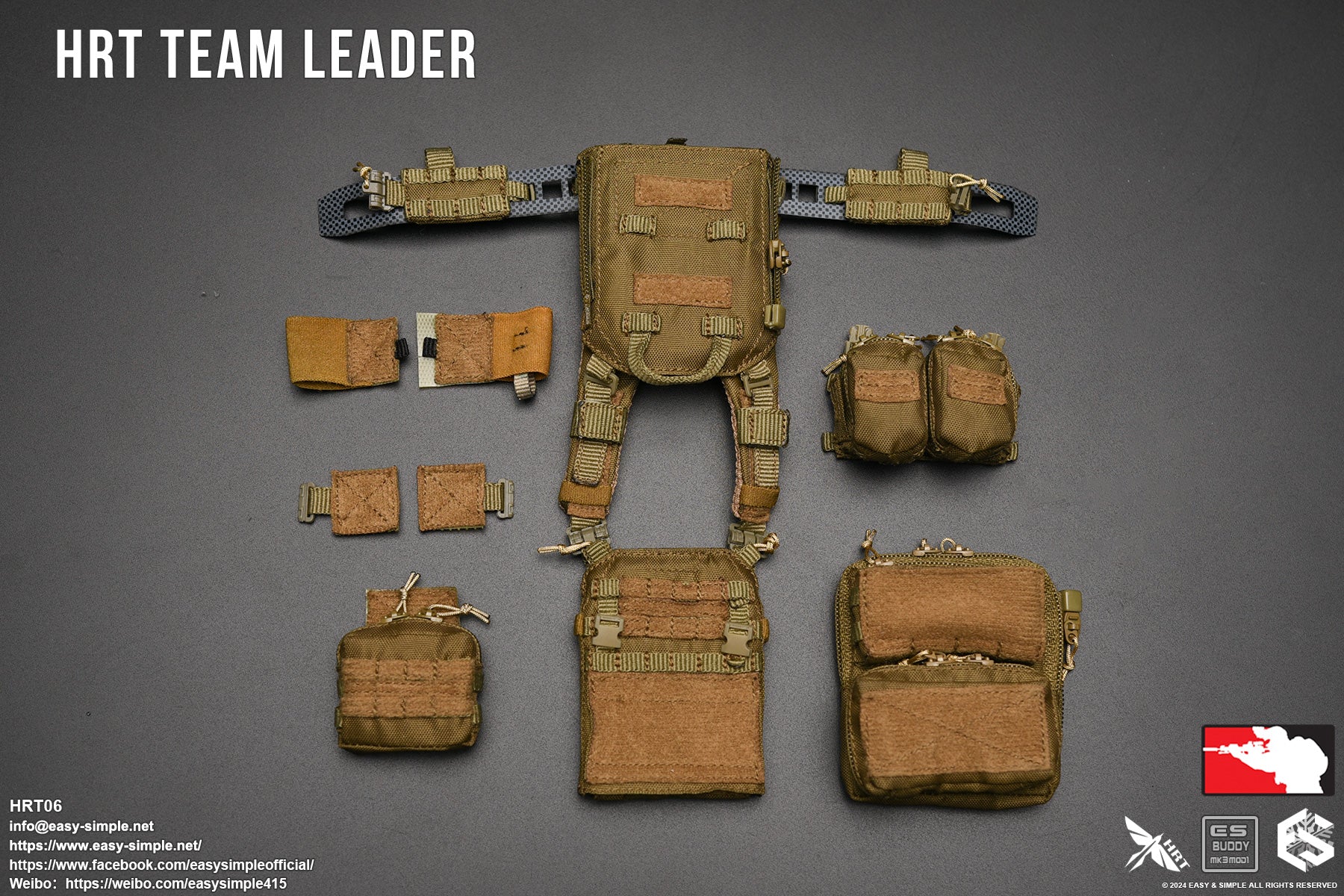 HRT Team Leader Shotshow Exclusive - HRT LBAC Plate Carrier Vest Set ...
