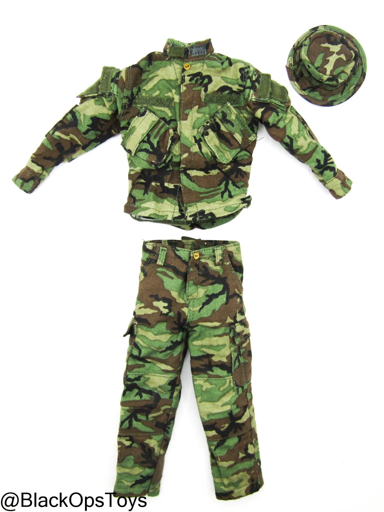 USSOCOM Navy Seal UDT Woodland - Woodland Camo Uniform Set w/Boonie Ha ...