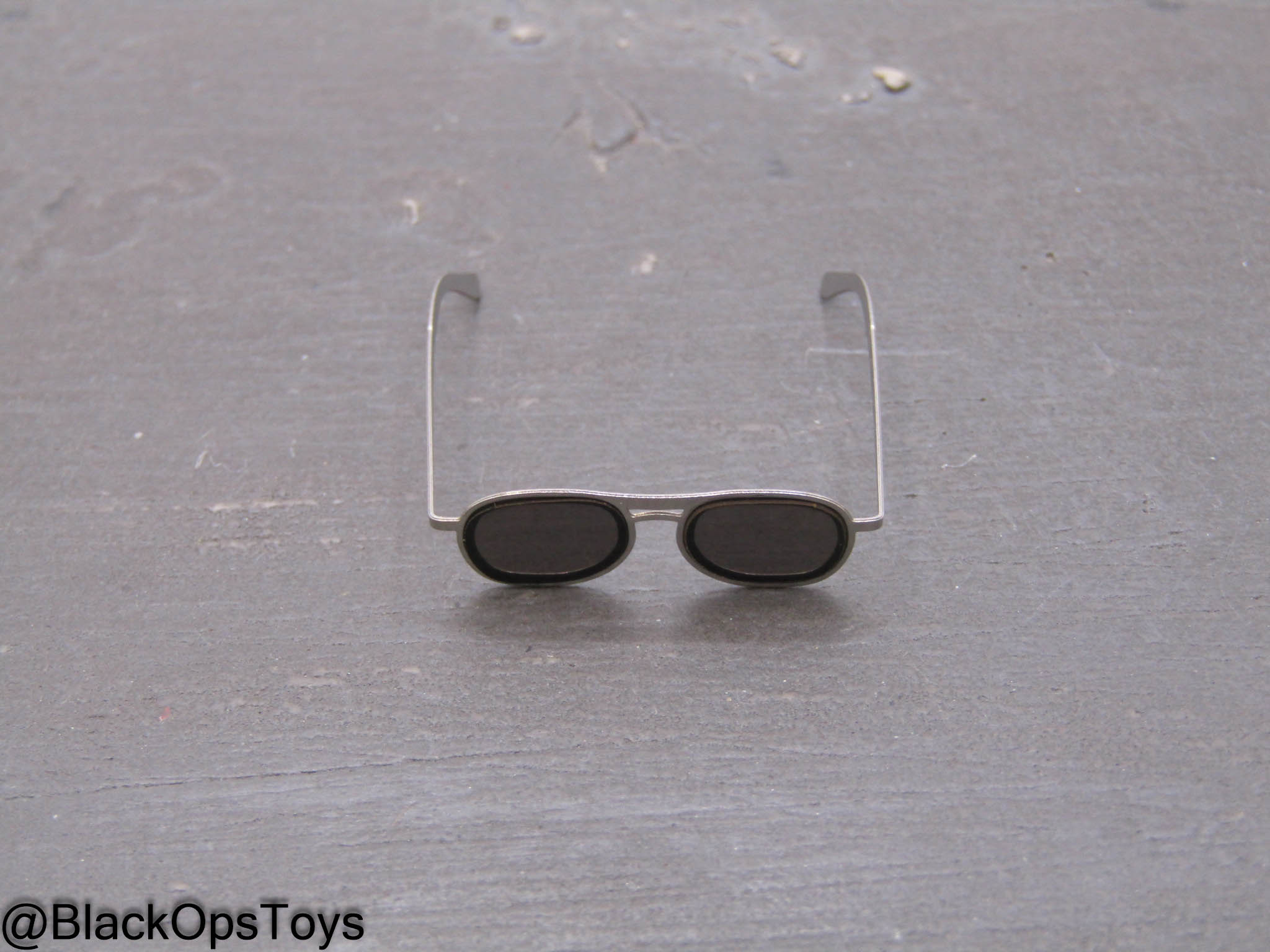 Face Change - The Agent - Metal Silver Colored Glasses – BlackOpsToys