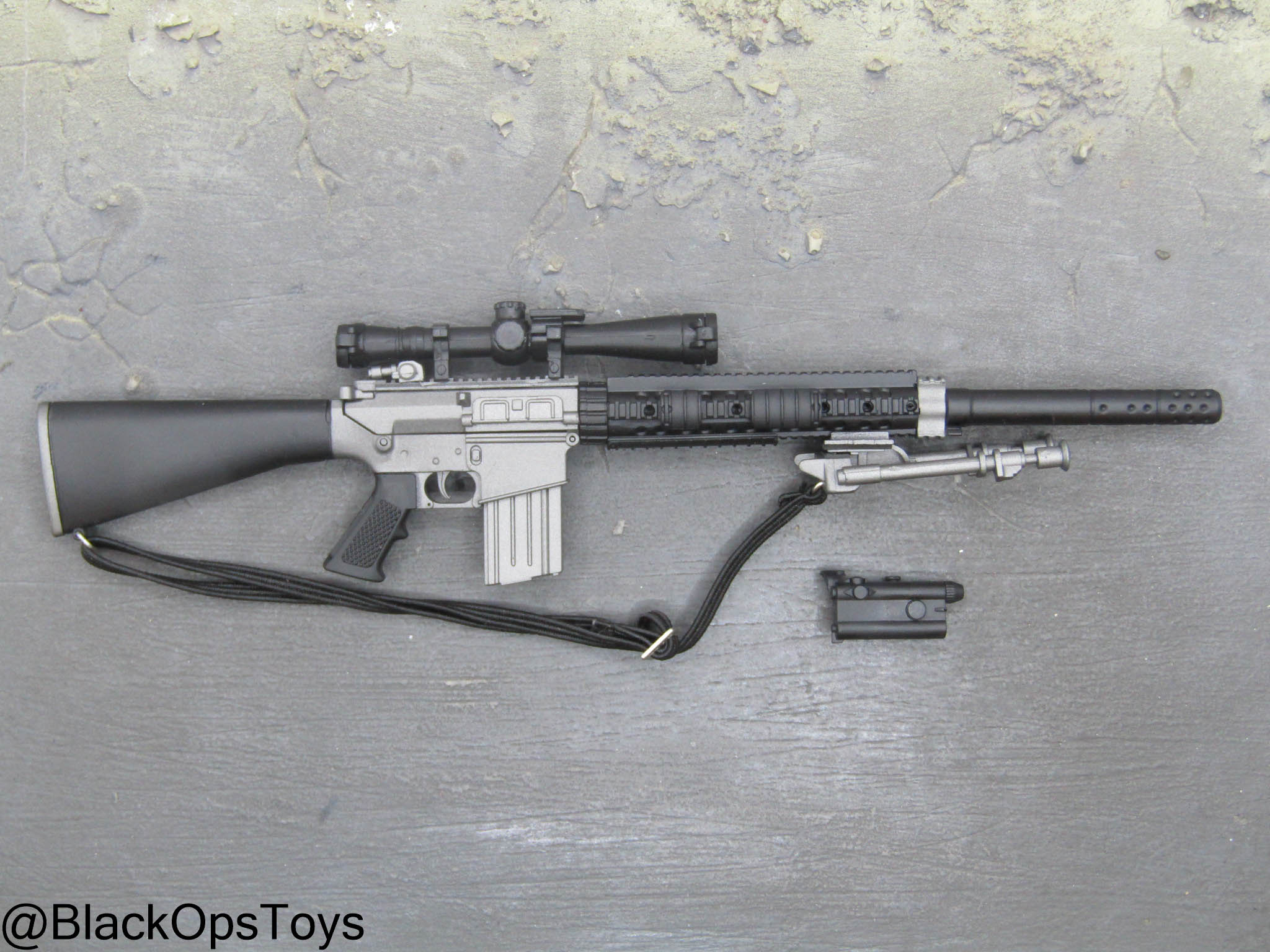 SR25 Sniper Rifle w/Attachment Set – BlackOpsToys