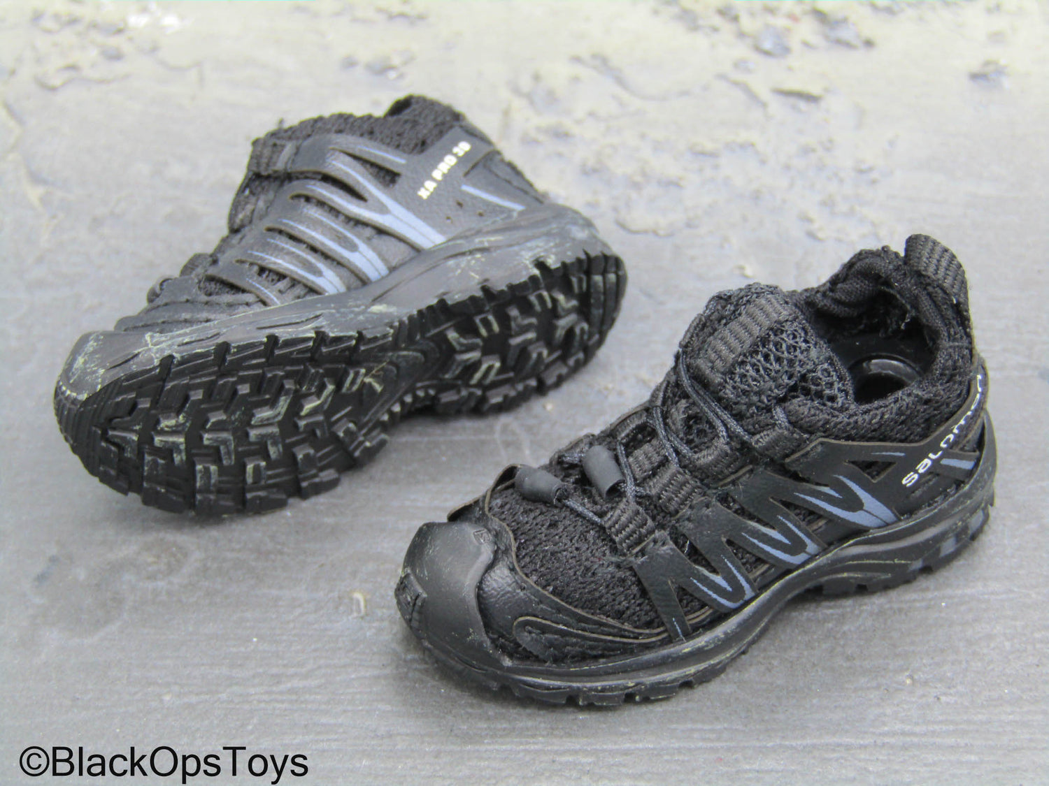 CBRN Assault Team - Black Combat Shoes (Peg Type) – BlackOpsToys