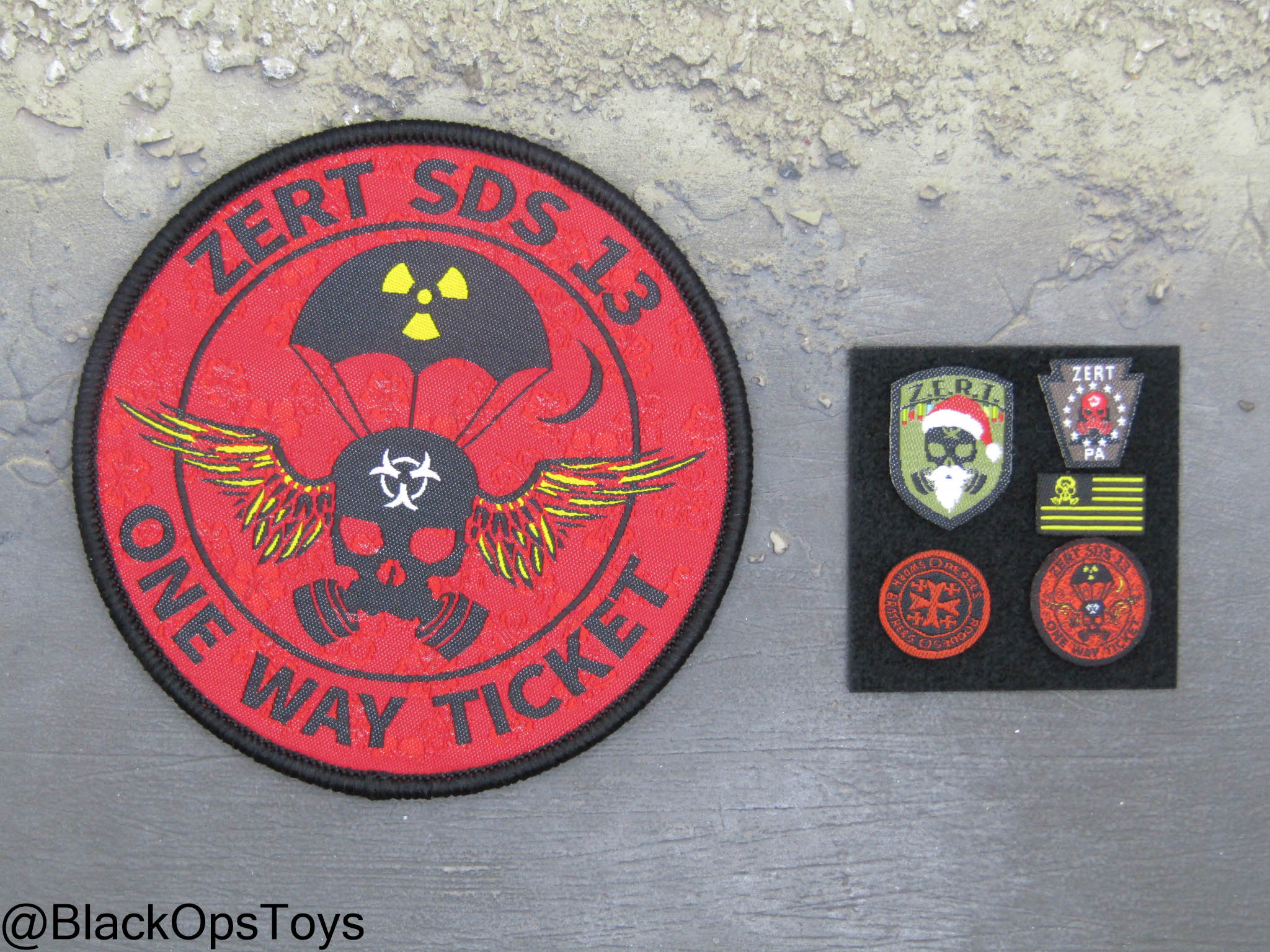 ZERT SDS13 Remastered - Patch Set w/Full Scale Patch – BlackOpsToys