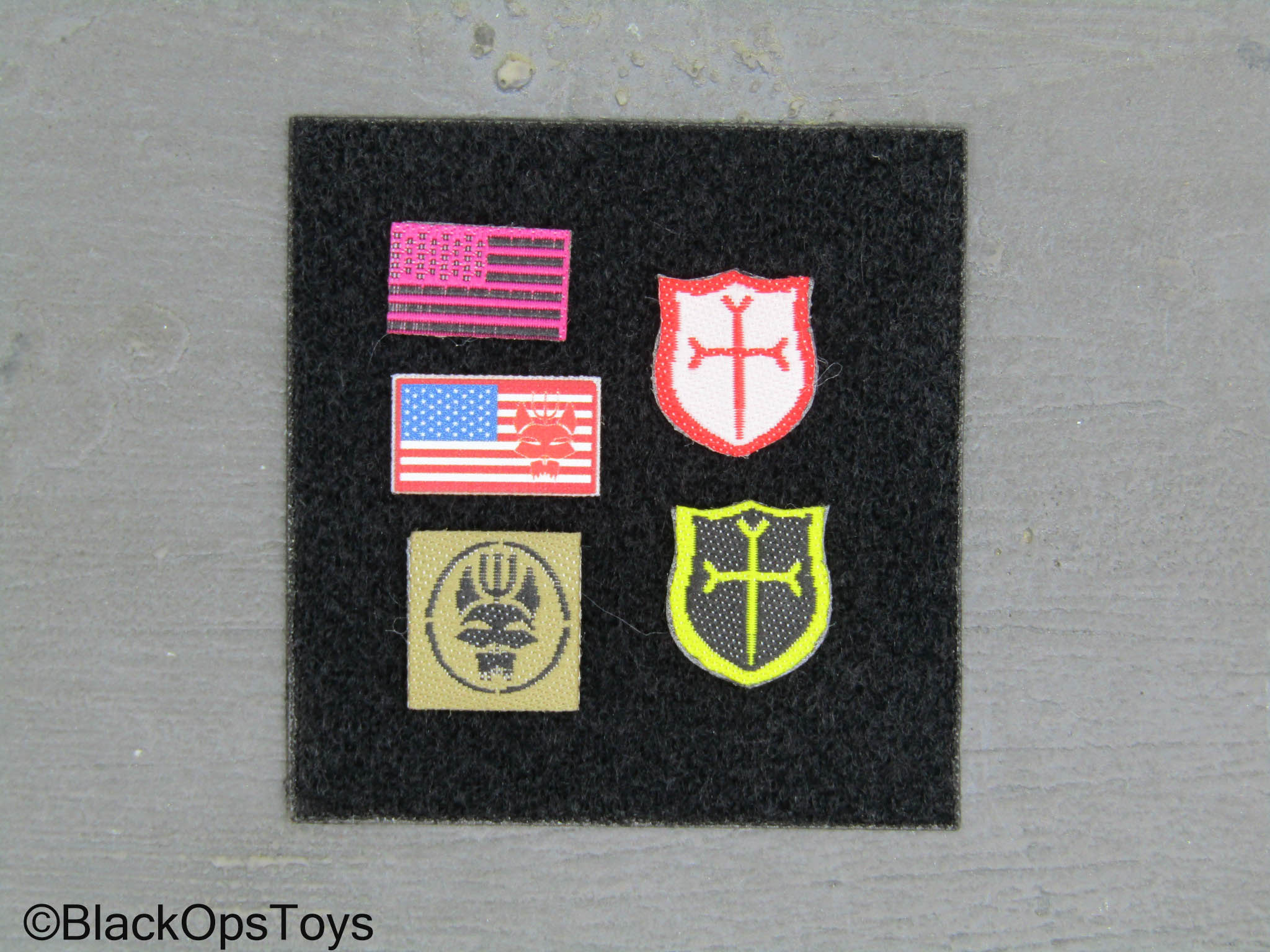 C.B.R.N. Assault Team - Patch Set – BlackOpsToys