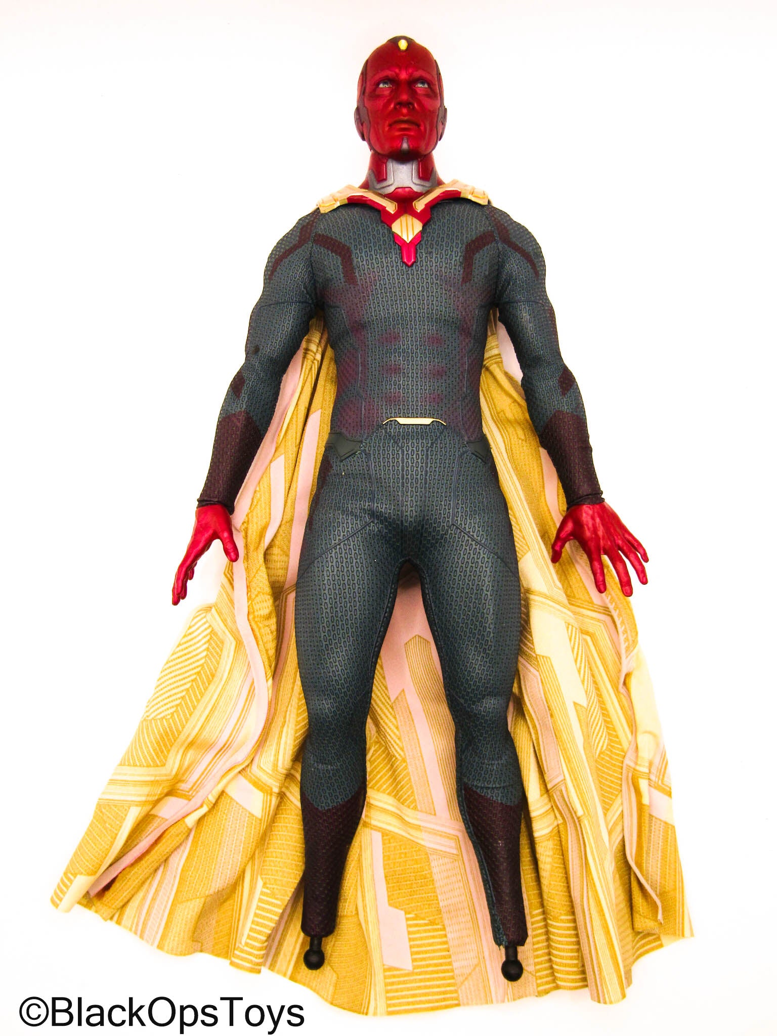 Avengers Age Of Ultron - Vison - Custom Painted Body w/Cape – BlackOpsToys