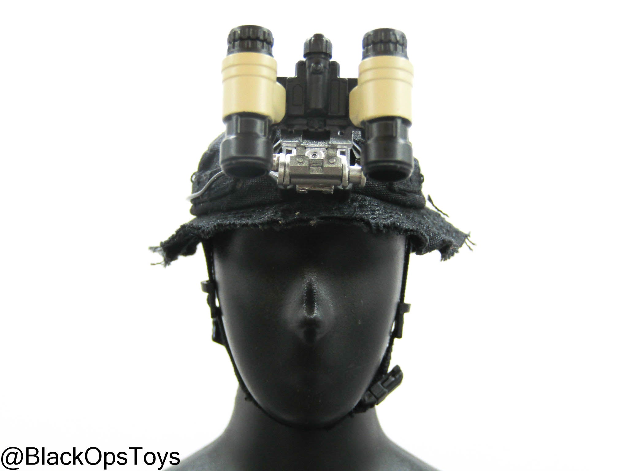 HRT Minuteman - Black Boonie Hat w/NVG & Communications Set – BlackOpsToys