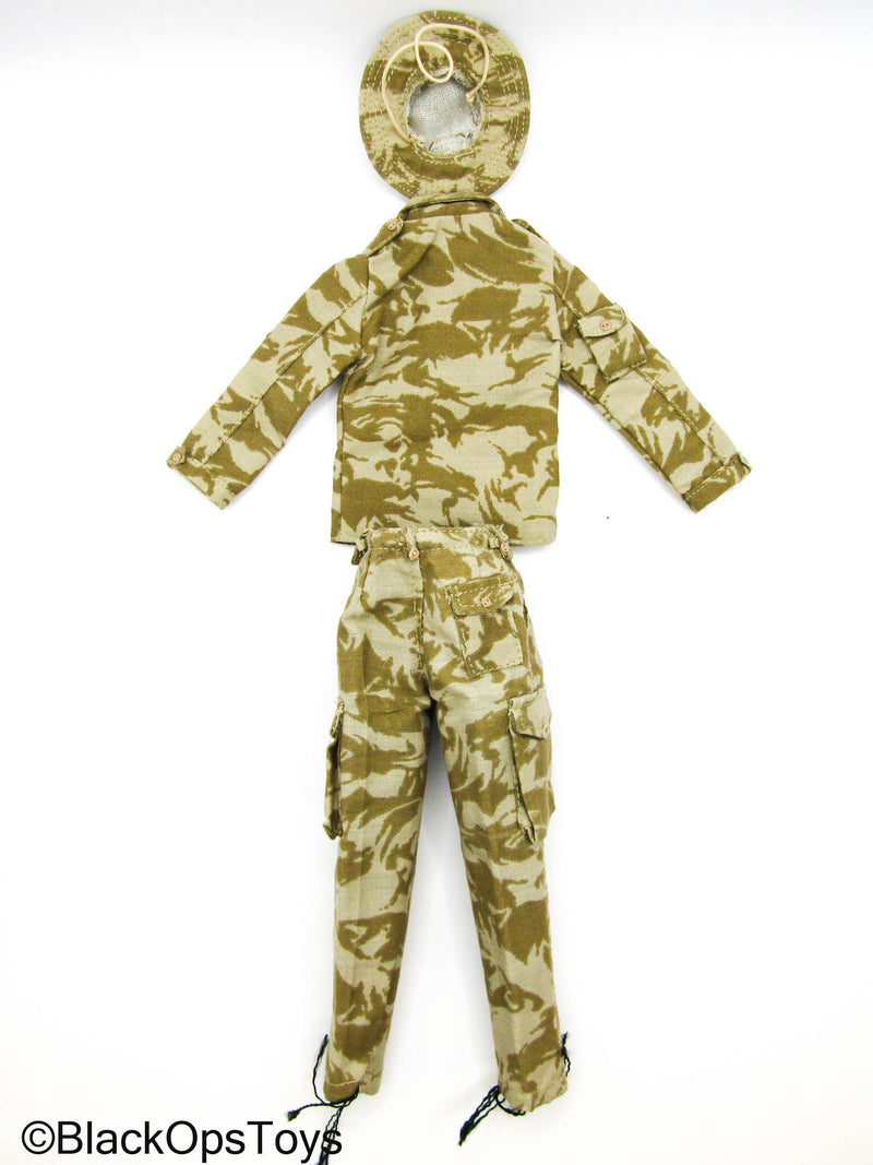 British - Desert DPM Camo Combat Uniform Set w/Boonie Hat – BlackOpsToys