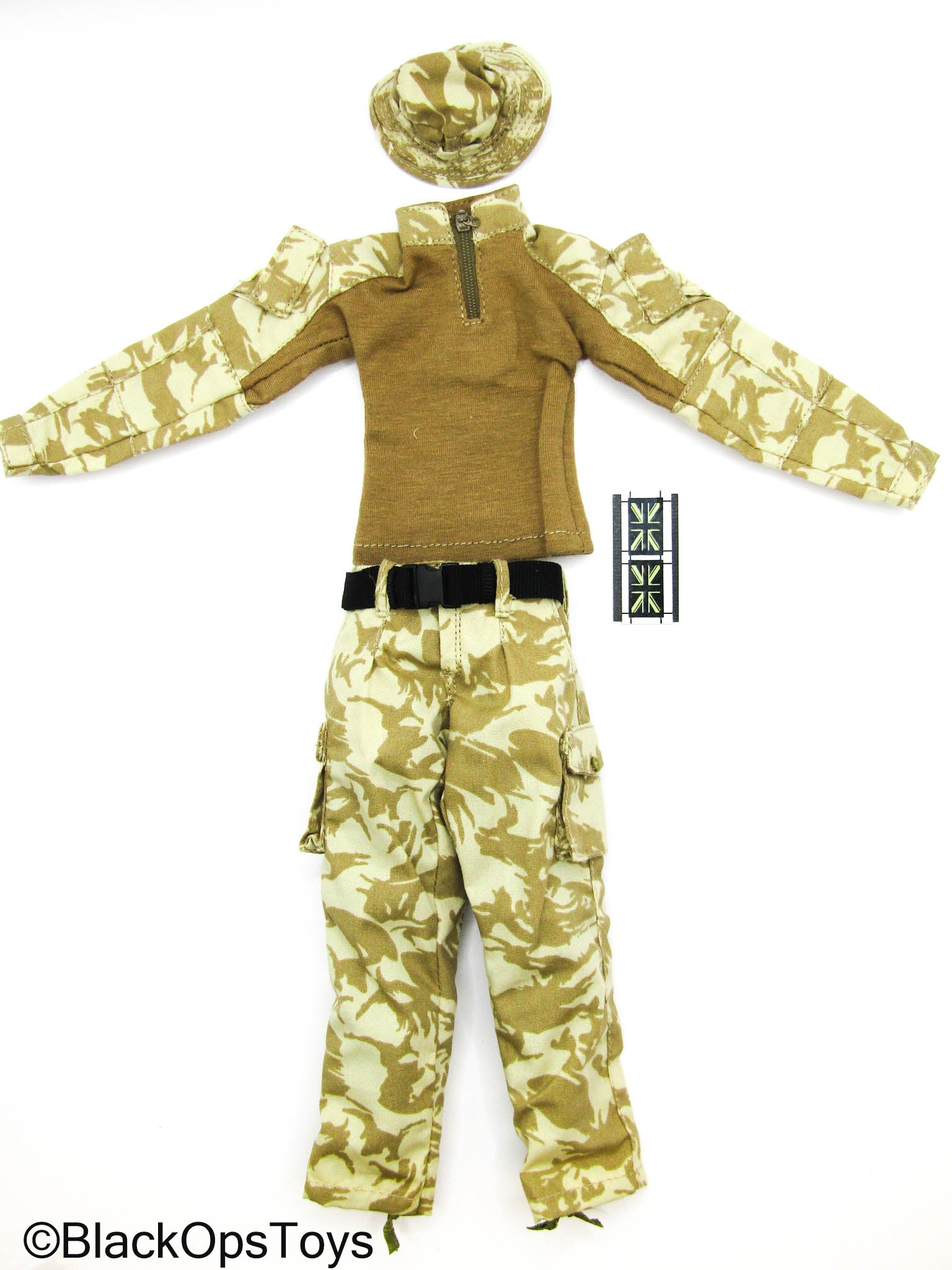 British - Desert DPM Camo Uniform Set w/Boonie Hat – BlackOpsToys