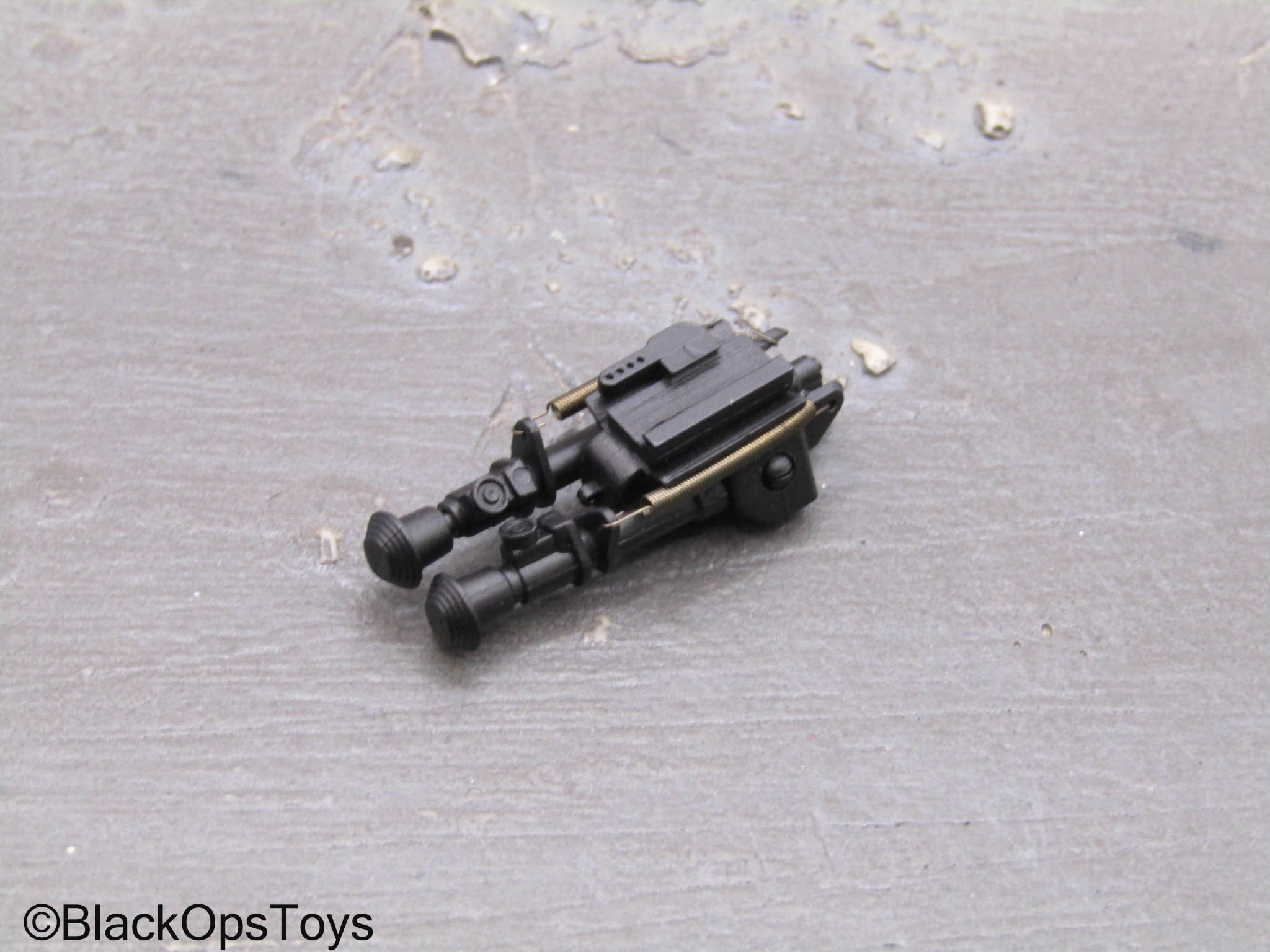 Black Spring Loaded Bipod – BlackOpsToys