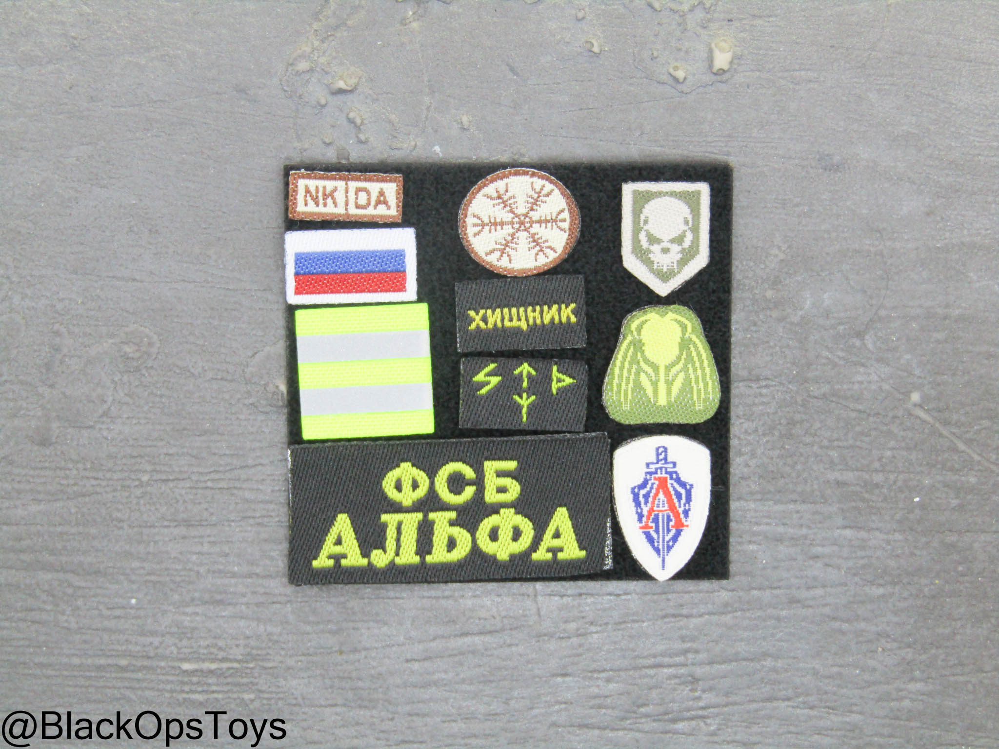 FSB Alpha Team Leader S - Patch Set – BlackOpsToys