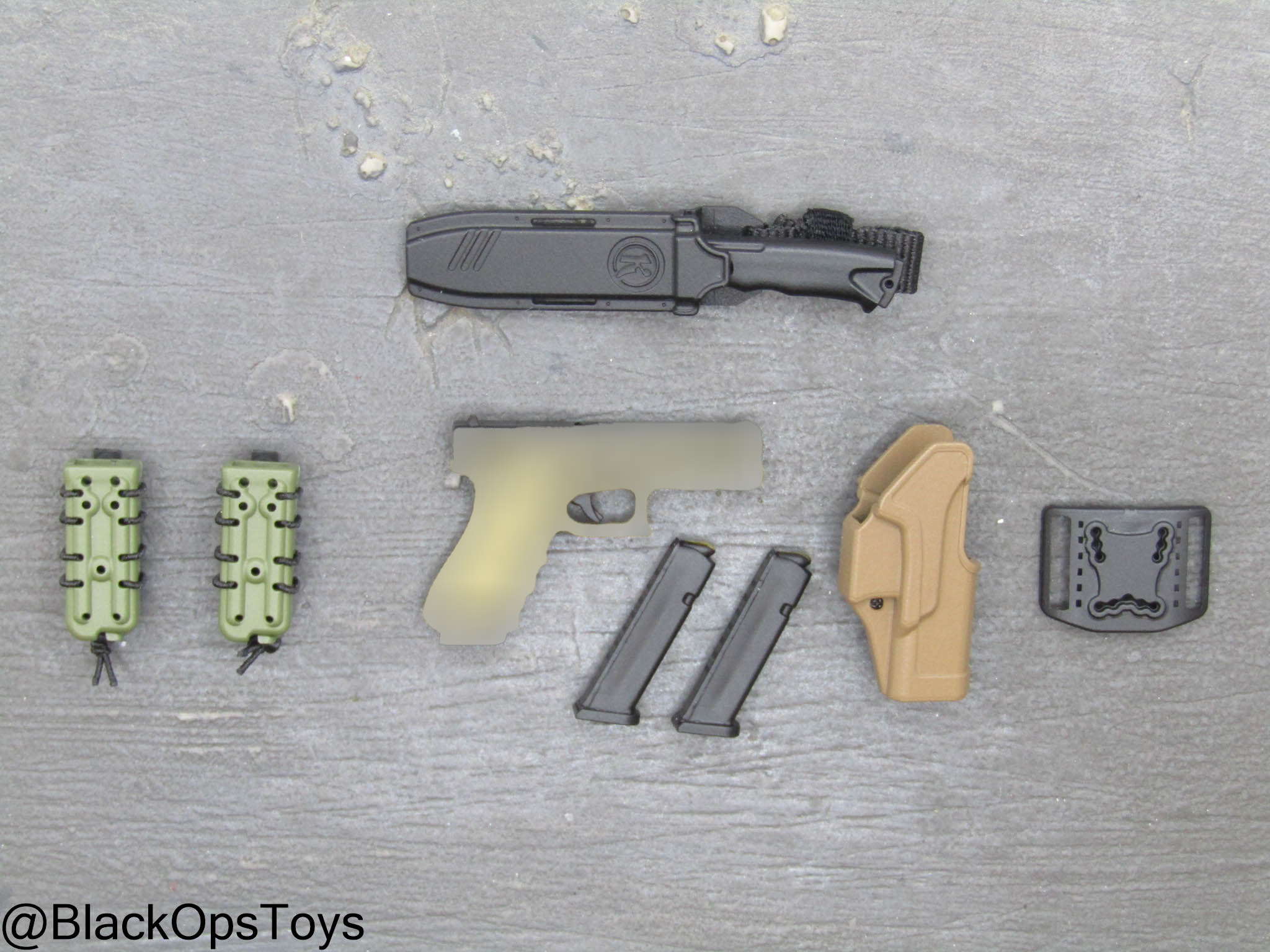 Special Forces Weapon Set F - Secondary Weapon Set – BlackOpsToys