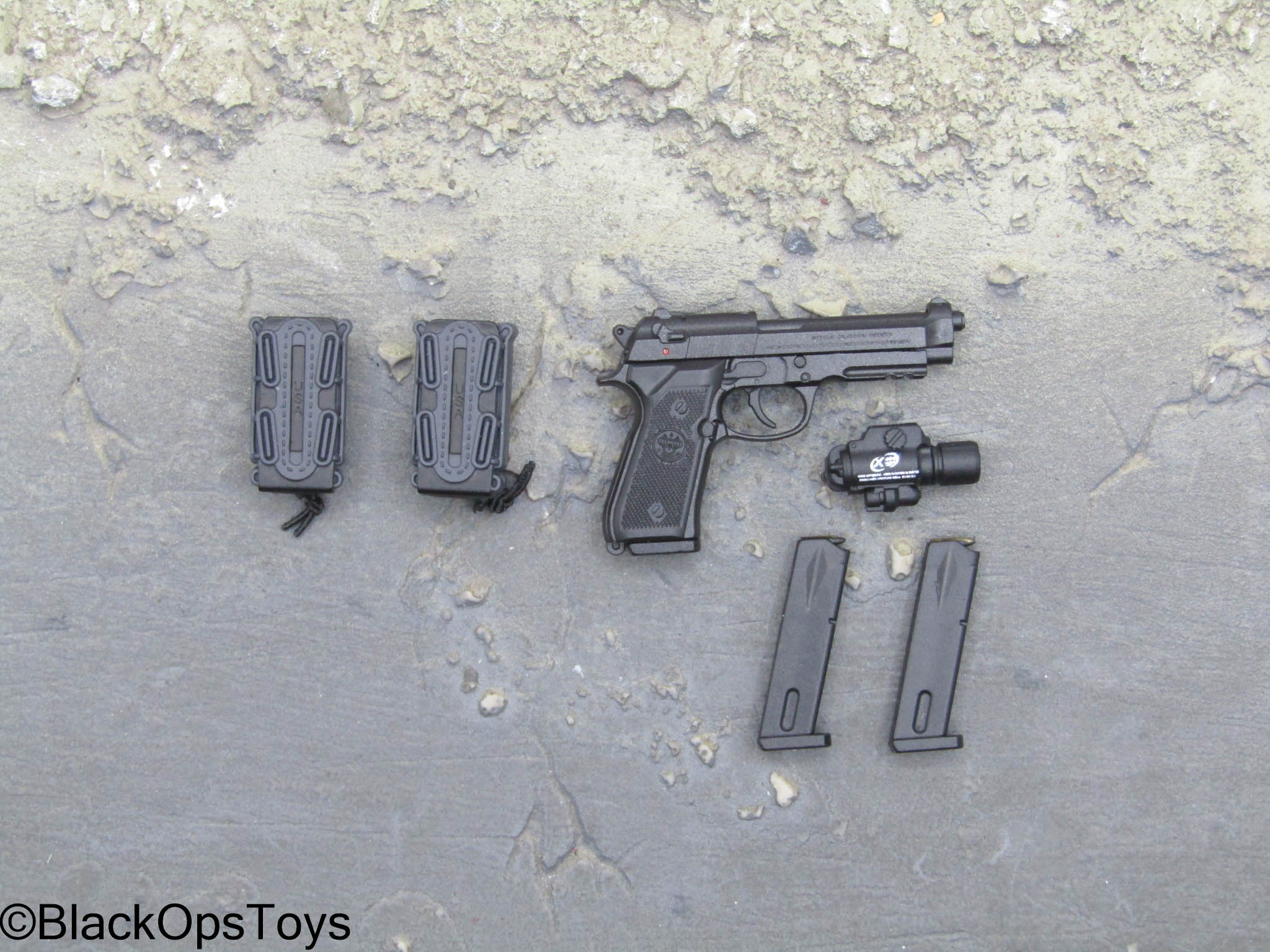 PMC Weapon Set F Ver. A - Black M9 Pistol Set – BlackOpsToys