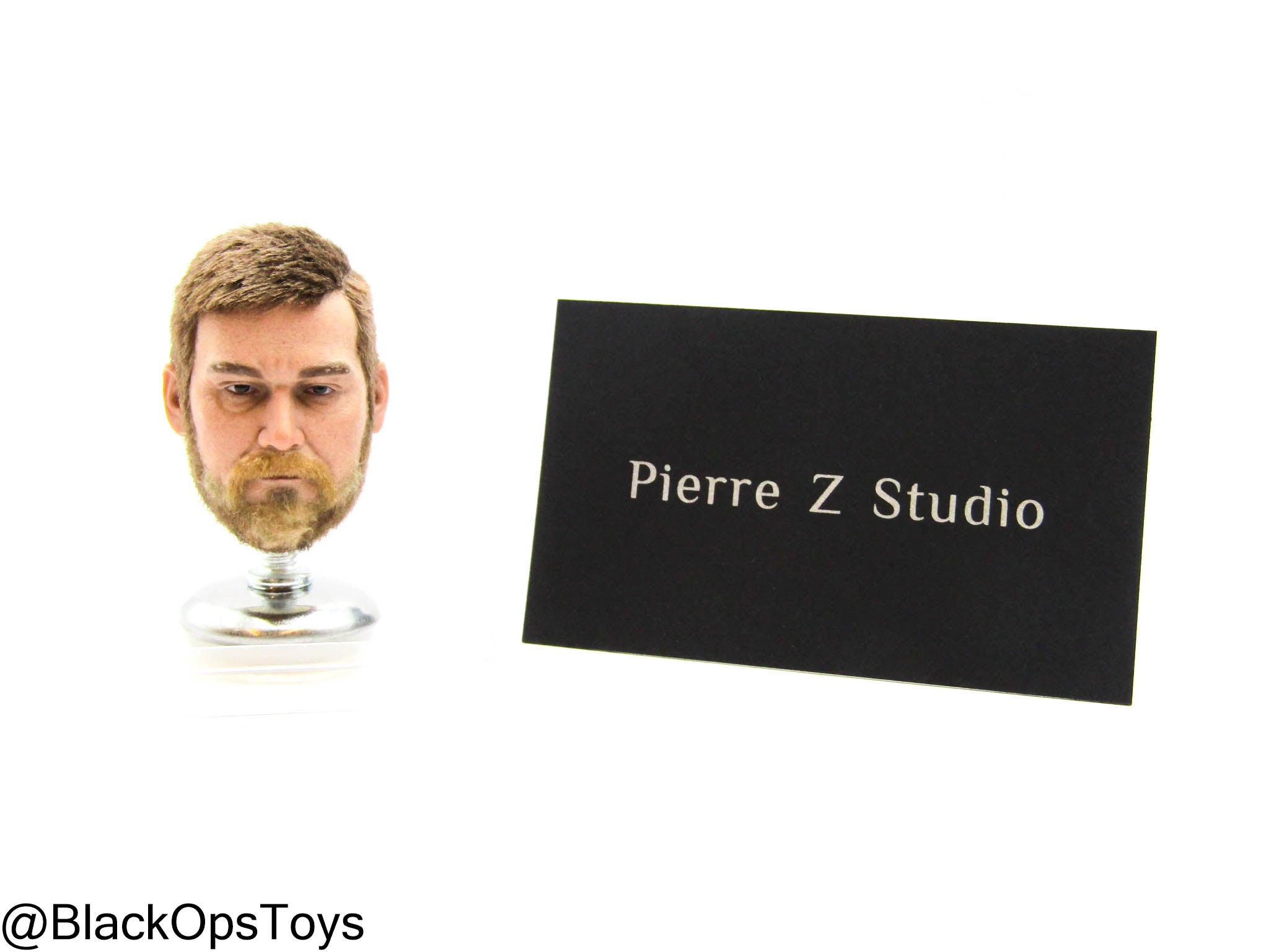 Pierre Z Studio - Custom Painted Chris Kyle Head Sculpt w/Realistic Ha ...