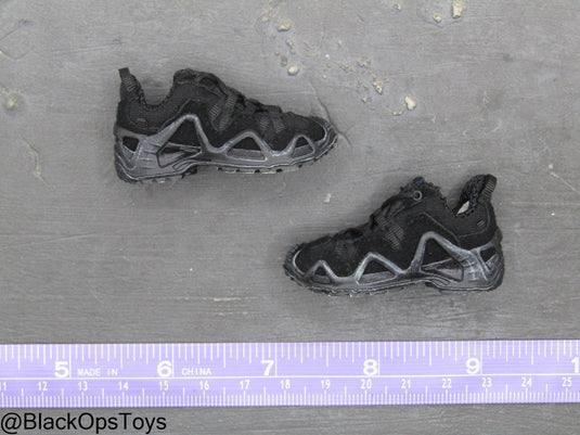 Russian Spetsnaz MVD SOBR - Black Combat Shoes (Foot Type) – BlackOpsToys