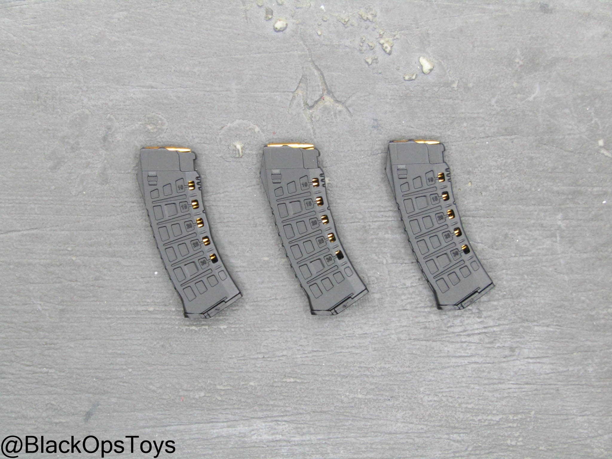 Russian Spetsnaz MVD SOBR - Black Skeleton AK-12 Magazine Set (x3 ...