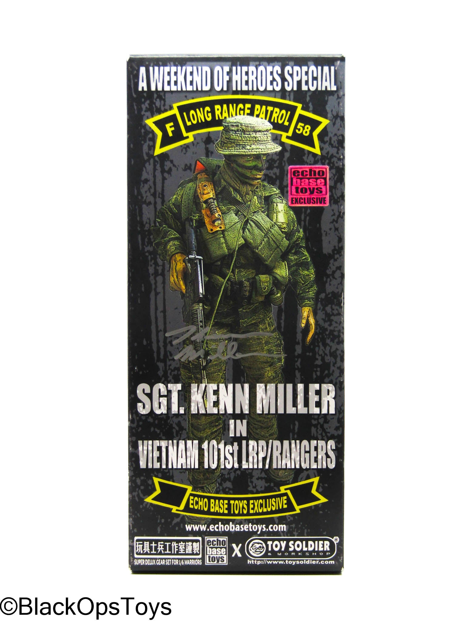 SIGNED - AWOHS - SGT. Kenn Miller In Vietnam 101st LRP/Rangers - MINT ...