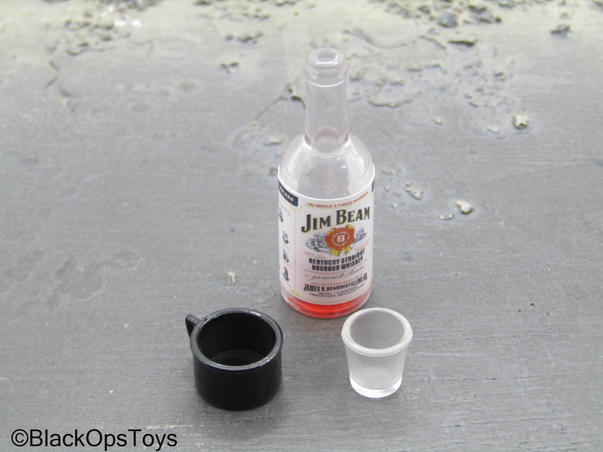 William - Alcohol Bottle w/Glass & Mug – BlackOpsToys