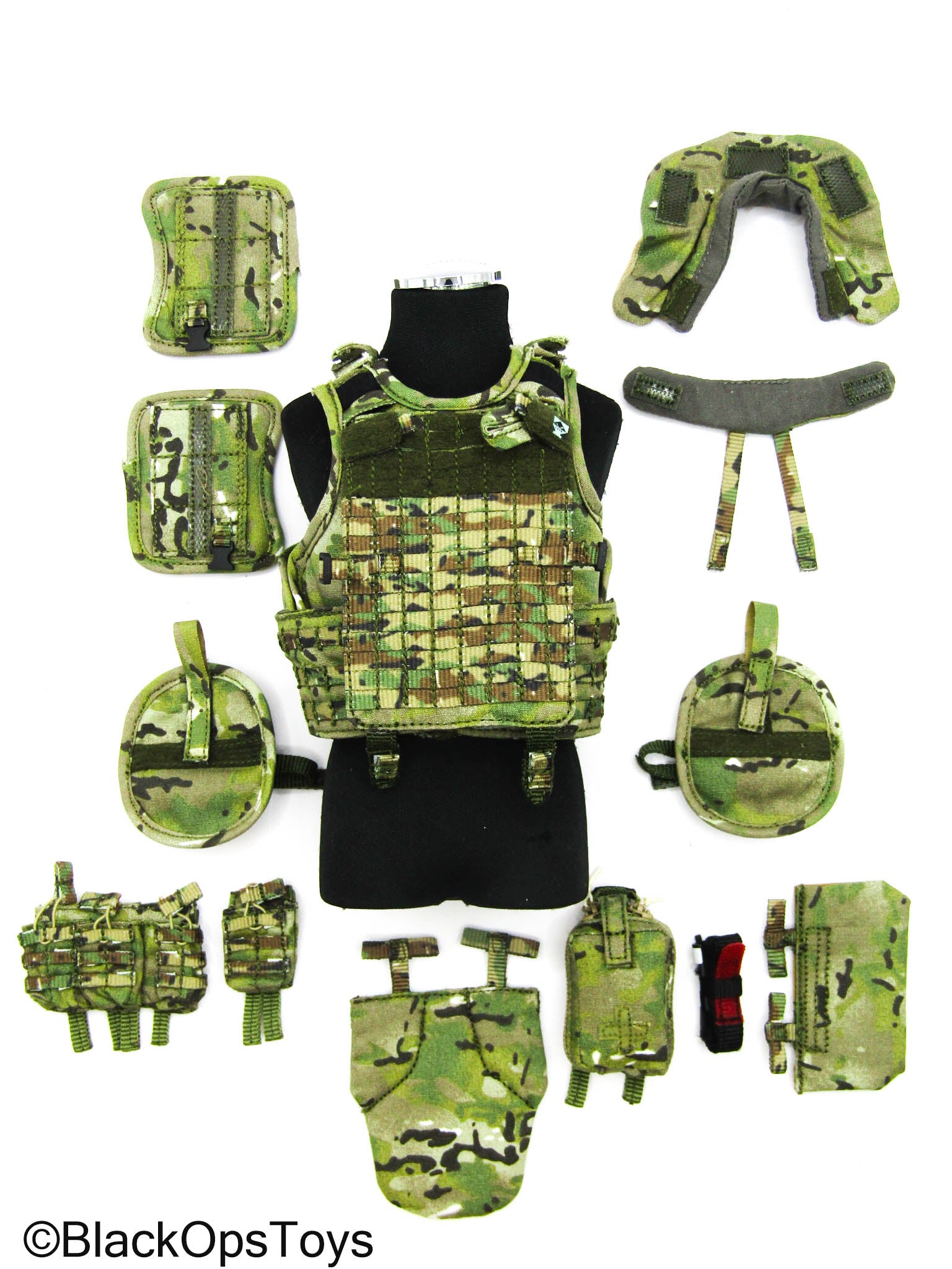 FSB Spetsnaz Alpha - Multicam MOLLE Assault Vest w/Padding Set ...