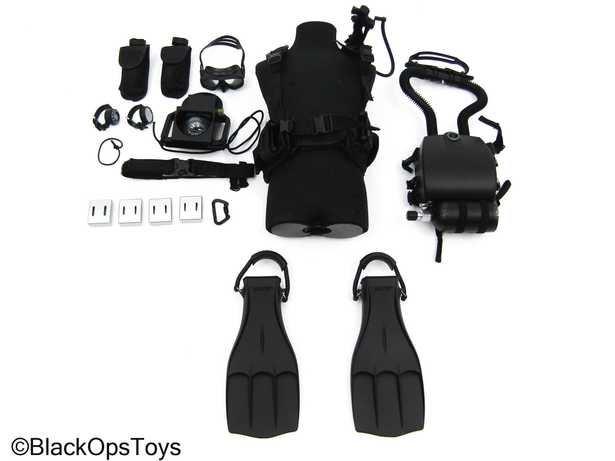 PLA NMC Combat Diver - Scuba Diving Gear Set – BlackOpsToys
