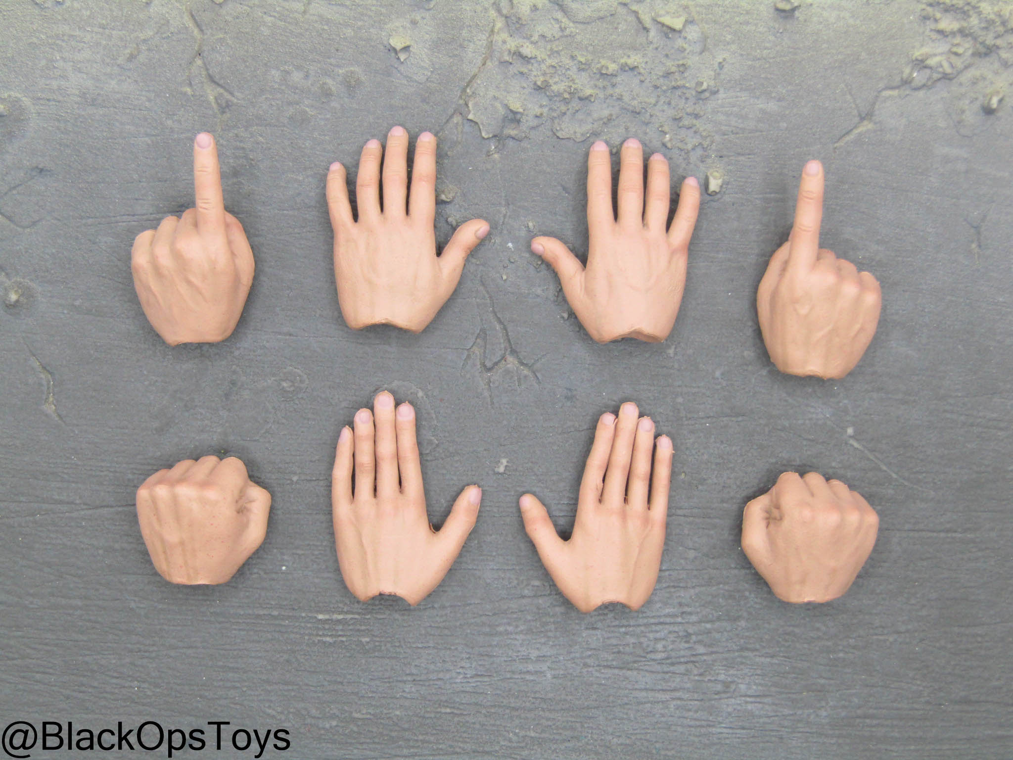 47th POTUS - Donald Trump - Male Hand Set (x8) – BlackOpsToys