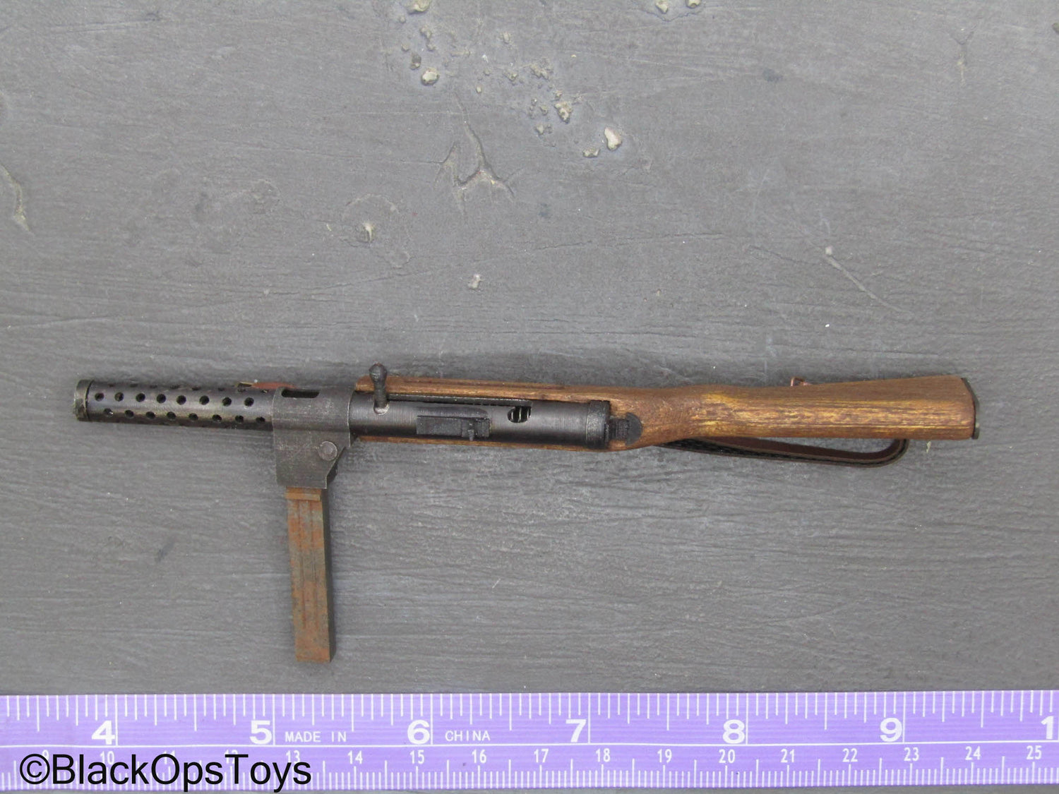 WWII - Wood & Metal Steyr MP34 Submachine Gun – BlackOpsToys
