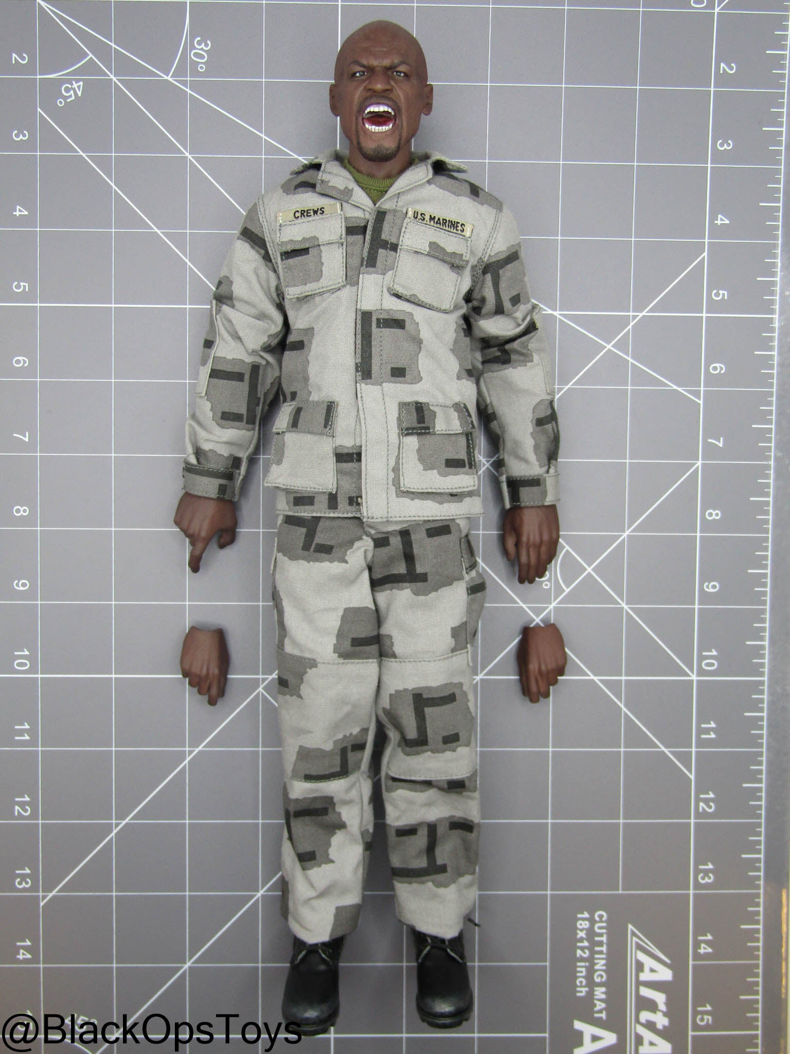 US Marine Gunnery Sergeant Crews - AA Male Dressed Body w/Headsculpt ...