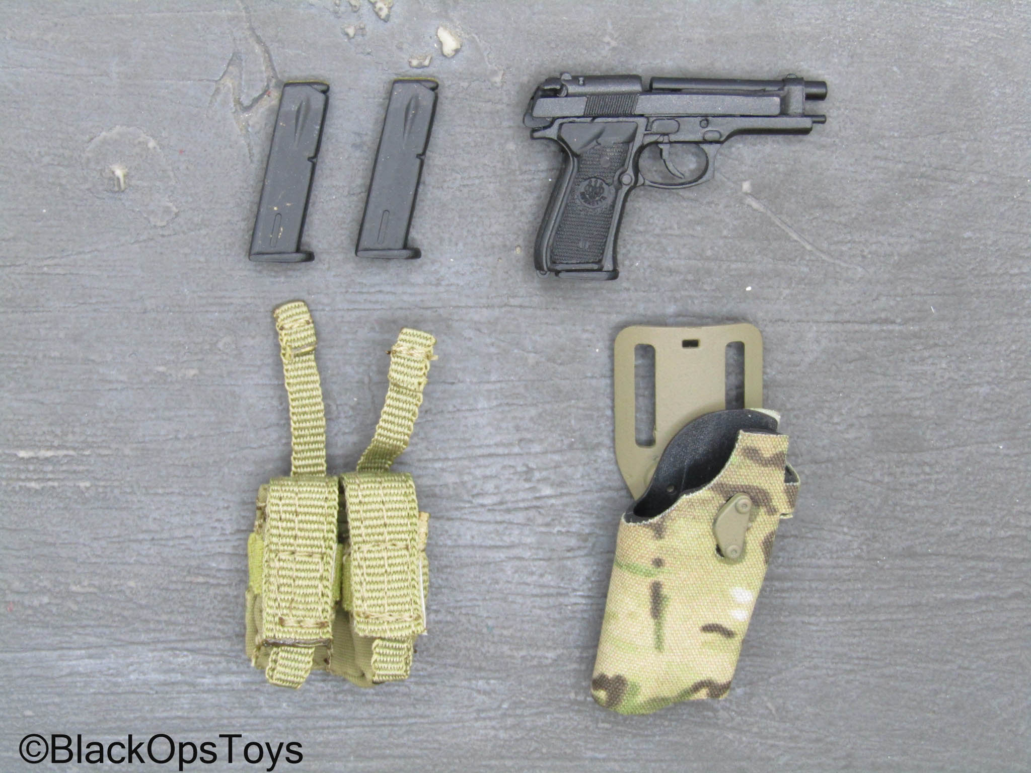173rd Airborne Brigade - M9 Pistol & OCP Holster Kit – BlackOpsToys