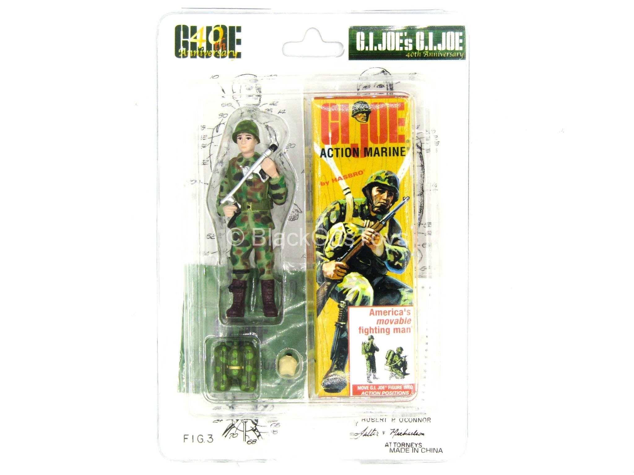 Other Scale - GI JOE's GI JOE - Action Marine Type 1 - MINT IN BOX ...