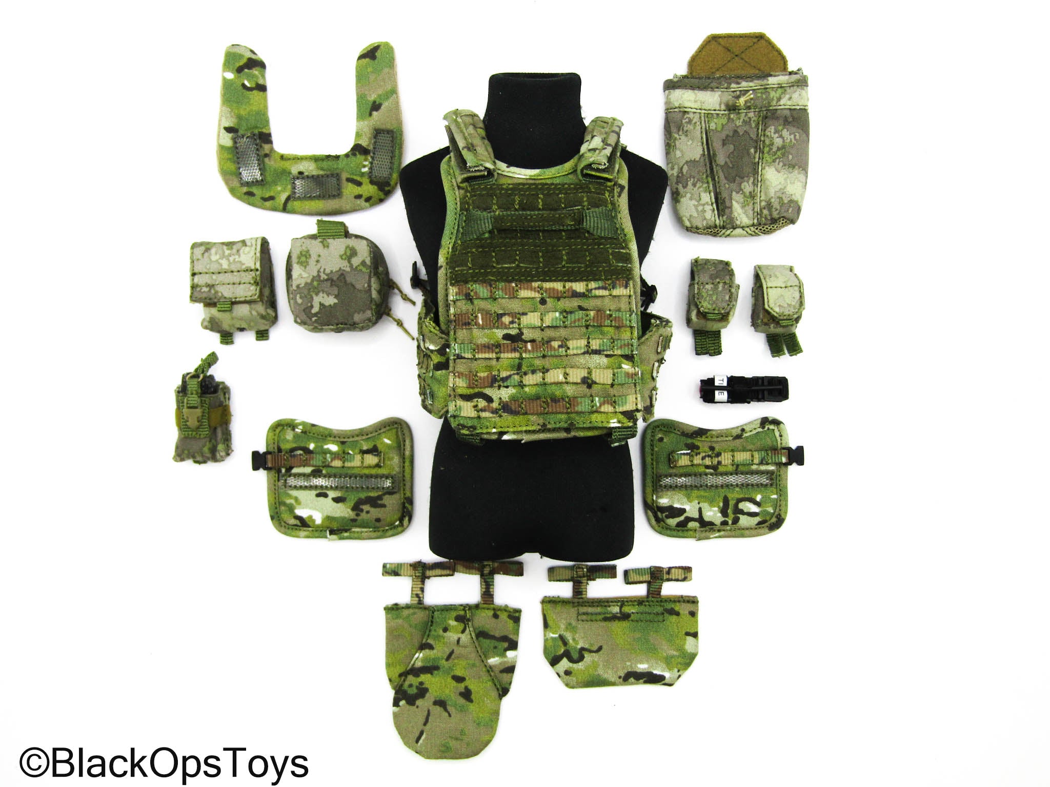 Russian SSO - Multicam Gladiator MOLLE Armor Set w/Pouch Set – BlackOpsToys