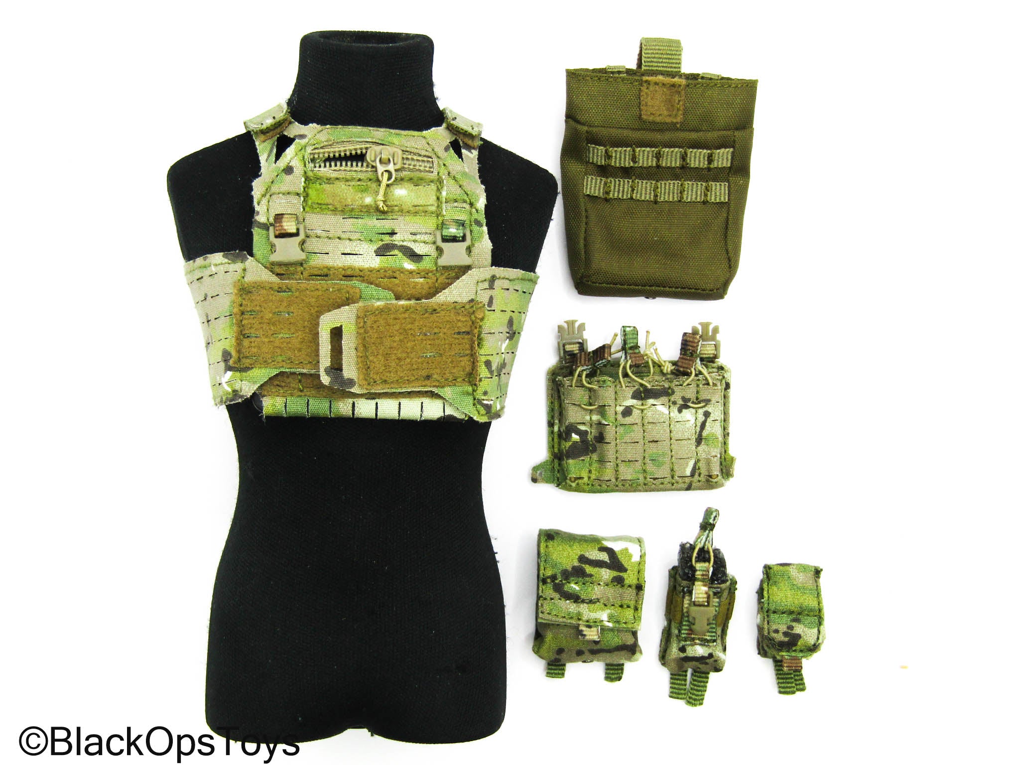 Russian SSO - Multicam Plate Carrier Vest w/Pouch Set – BlackOpsToys