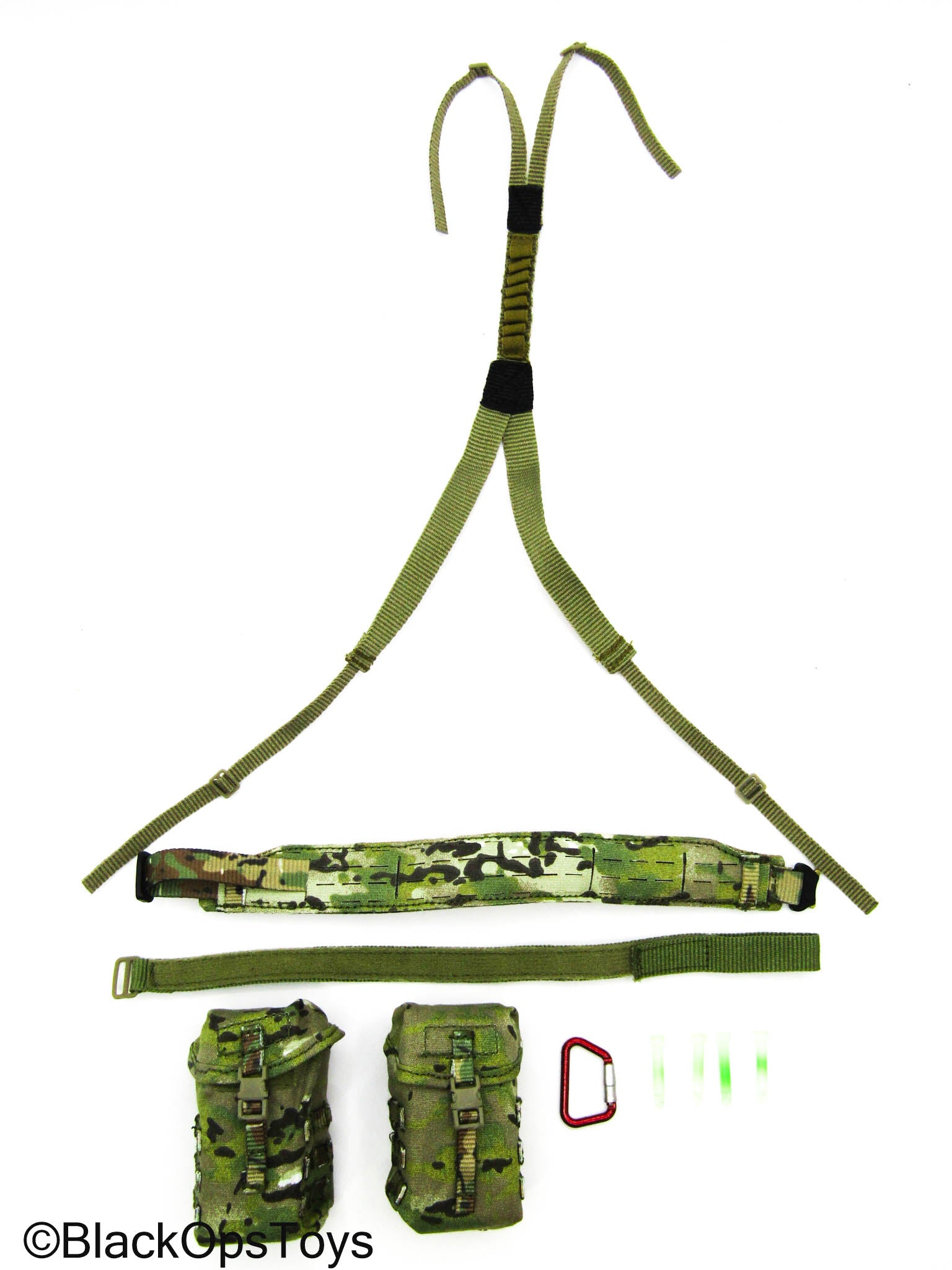 Russian SSO - Multicam MOLLE Battle Belt w/Pouch Set – BlackOpsToys