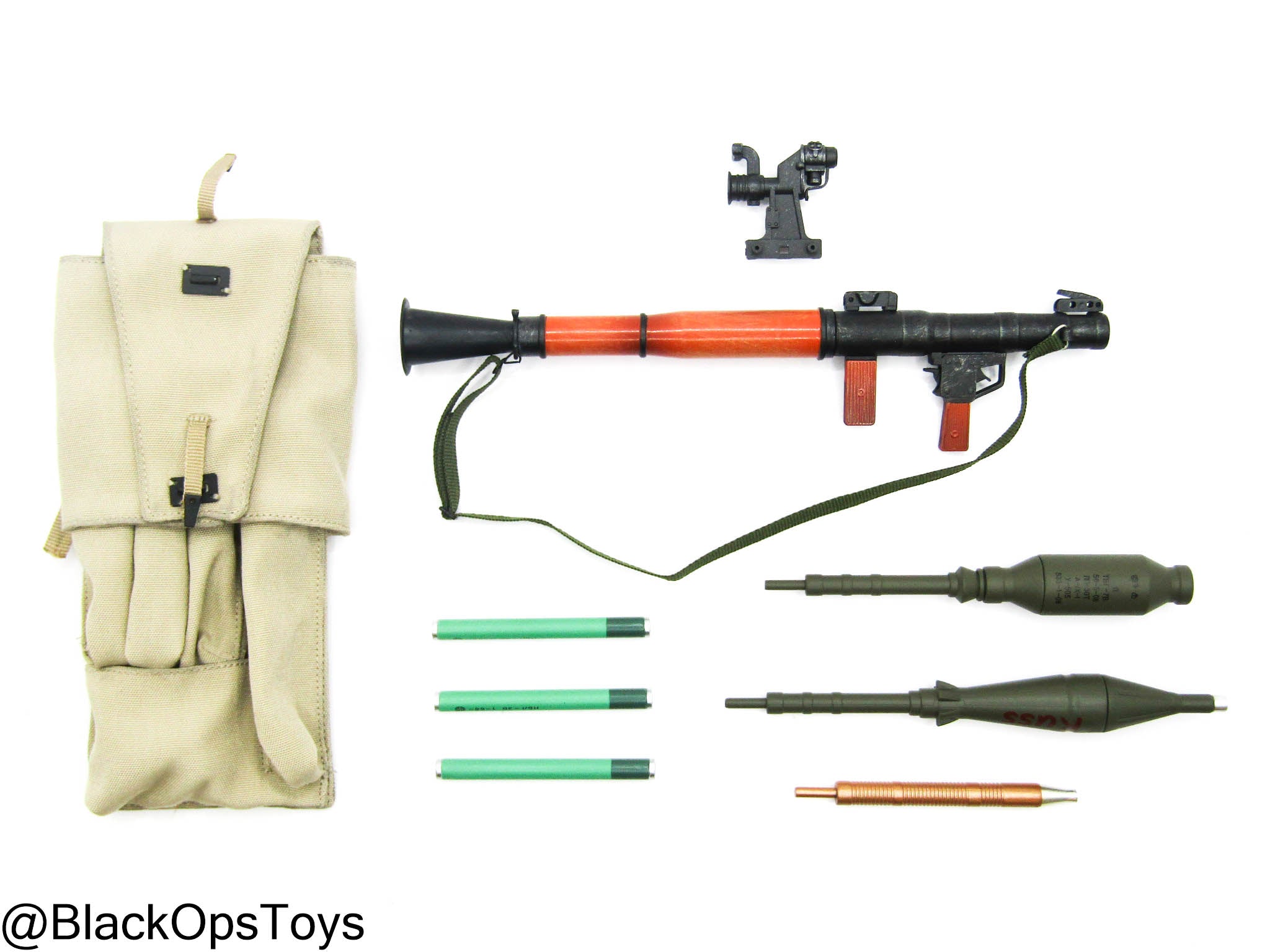 Ukraine Anti Tank Gunner - RPG Set w/Warhead Ammo Pack – BlackOpsToys