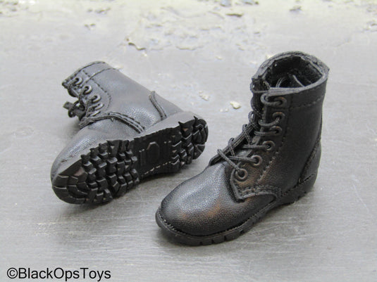 Sharp Shooter - Black Female Combat Boots (Foot Type) – BlackOpsToys