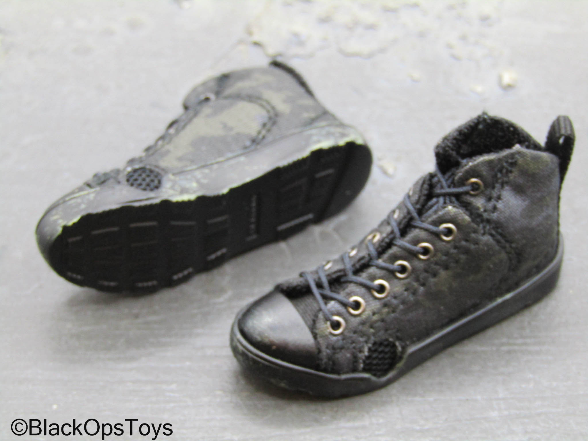 PMC Field RECCE - Black Multicam Combat Shoes (Peg Type) – BlackOpsToys