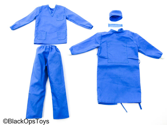 Surgeon - Blue Surgeon's Uniform Set w/Mask – BlackOpsToys