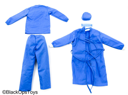 Surgeon - Blue Surgeon's Uniform Set w/Mask – BlackOpsToys
