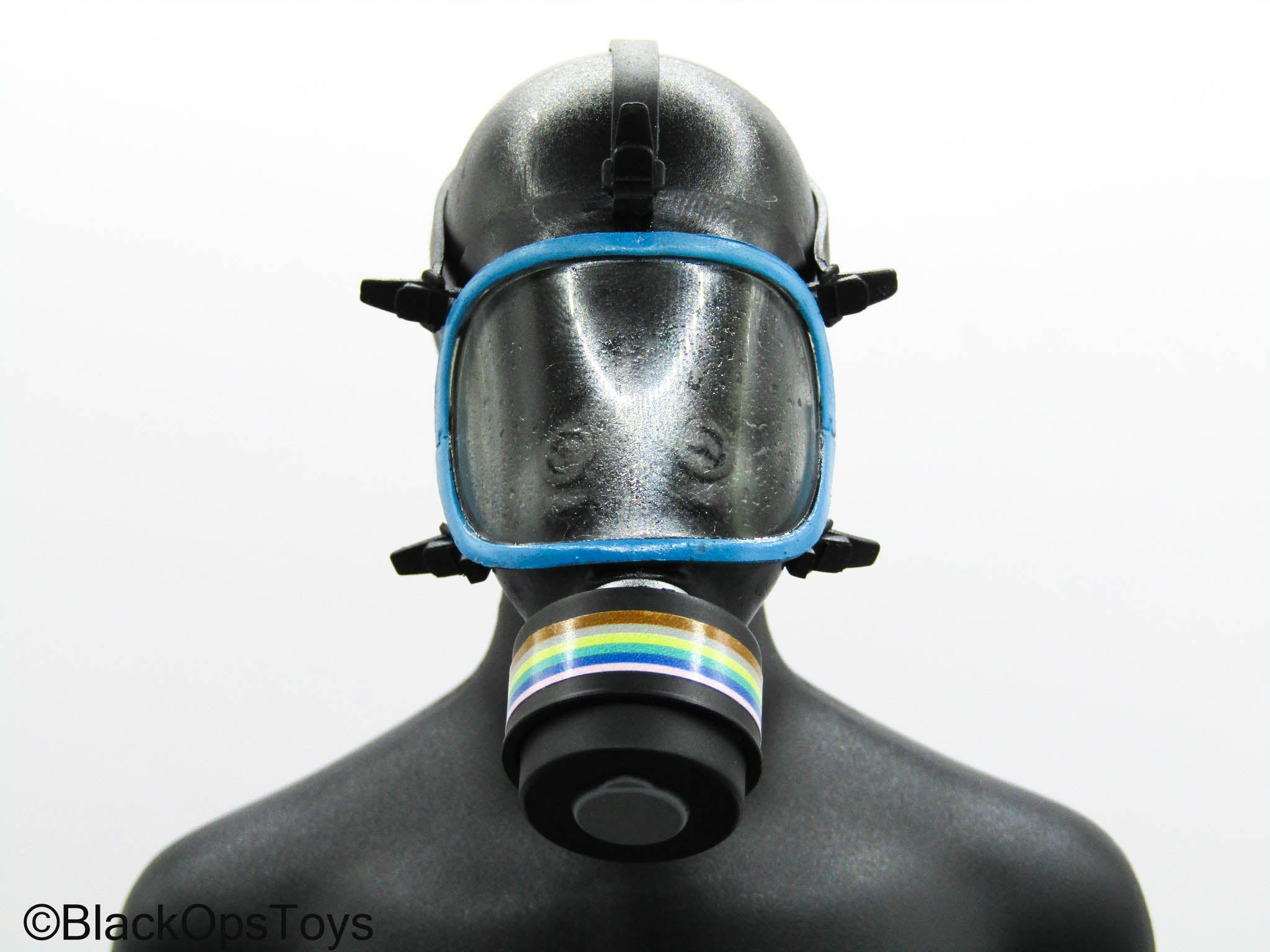 SWAT Blue Steel Commandos - Gas Mask w/Drop Leg Pouch – BlackOpsToys