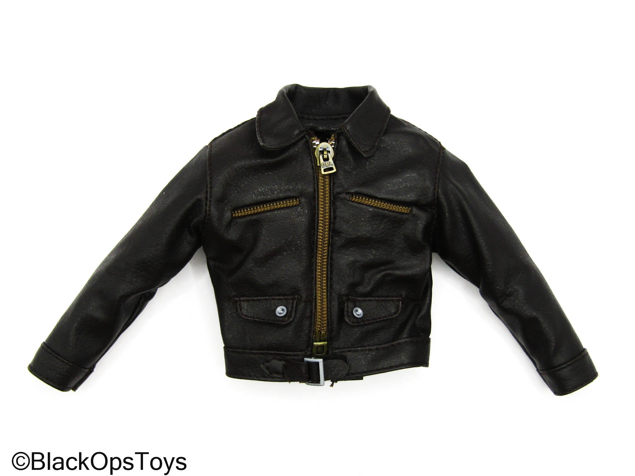WWII German - Luftwaffe Brown Leather Like Jacket – BlackOpsToys