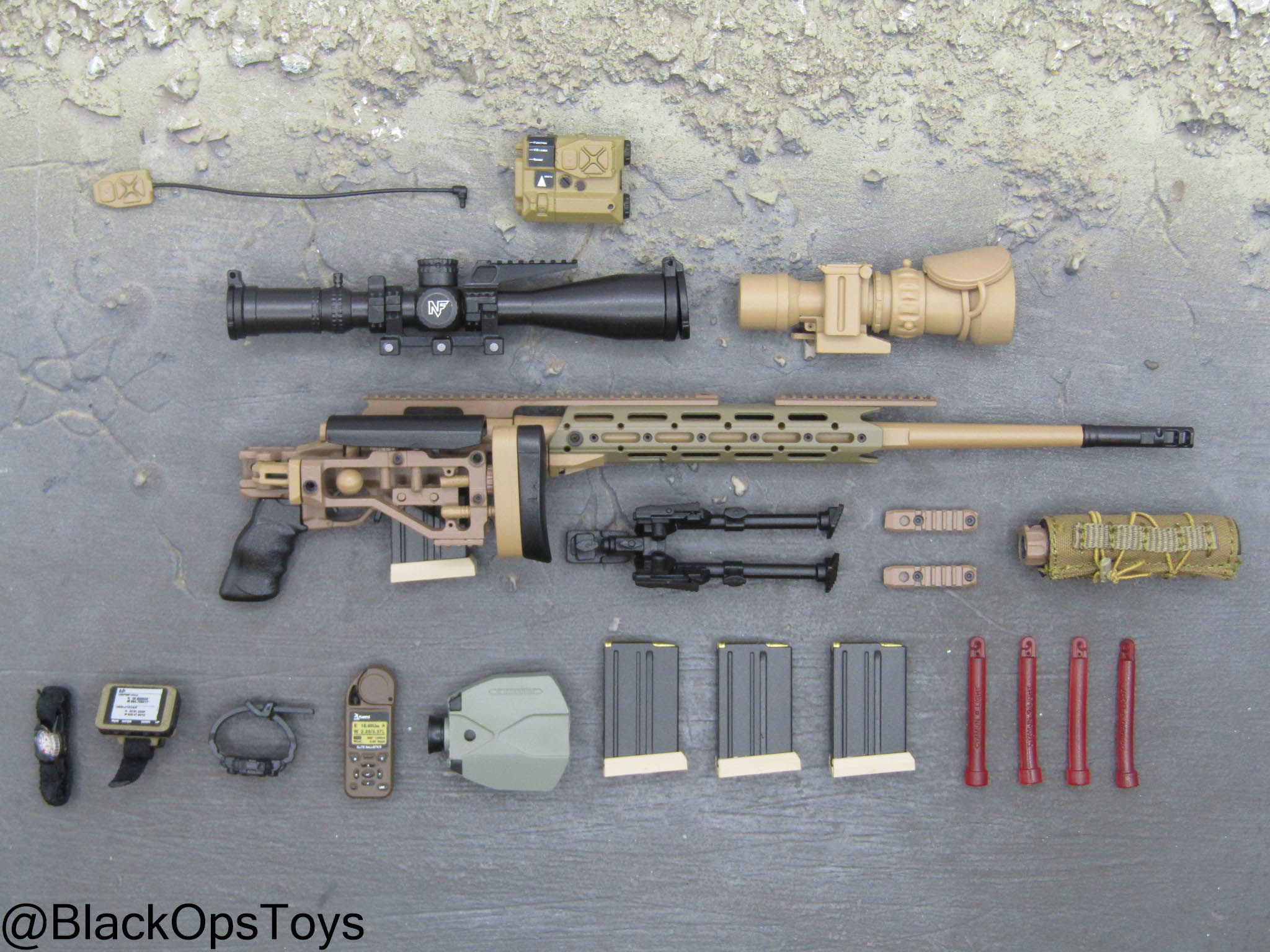 SMU - Coalition Forces - CAG Custom SRL Sniper Rifle Set Type 1 ...
