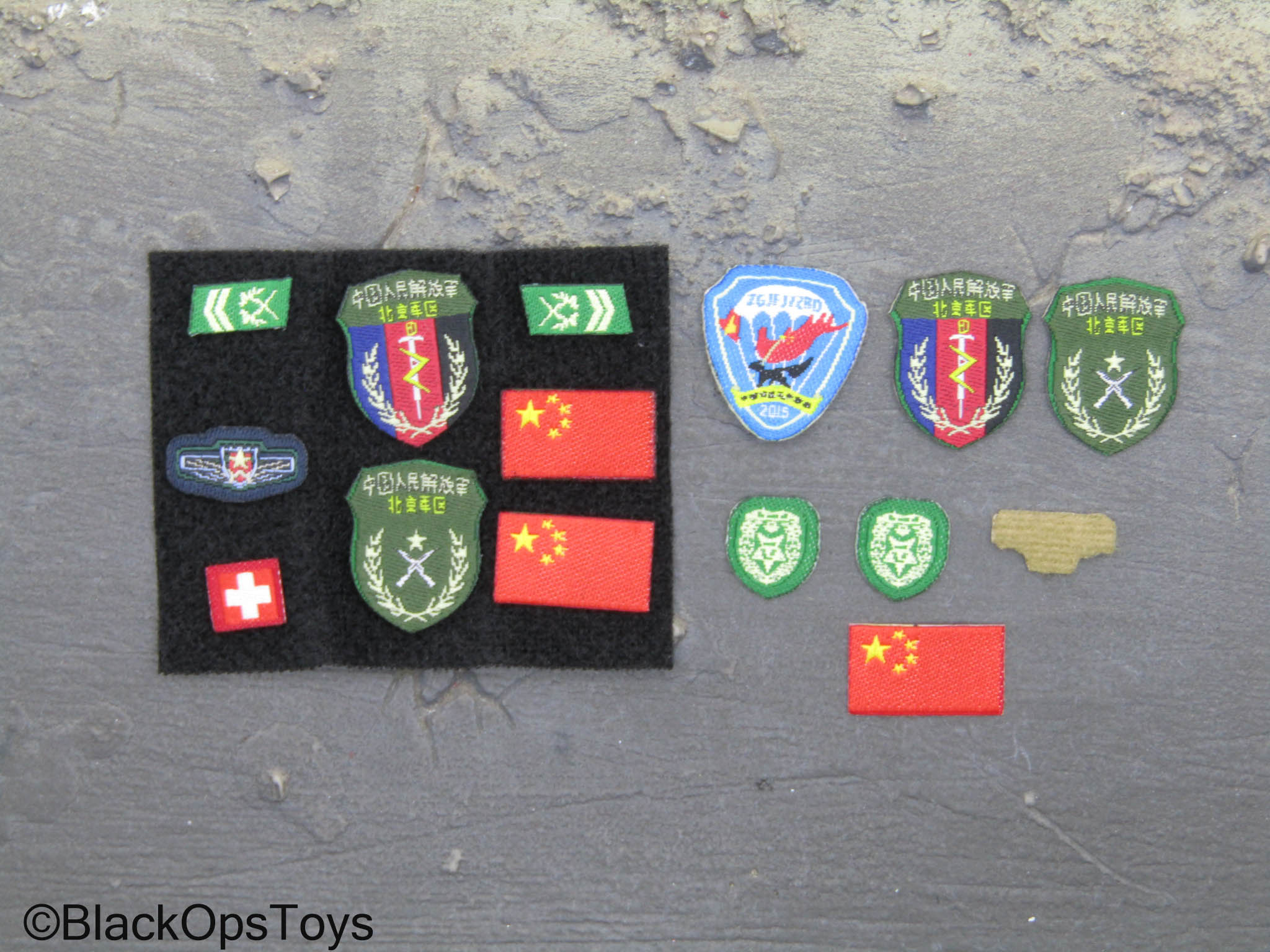 PLA Special Forces - Patch Set – BlackOpsToys