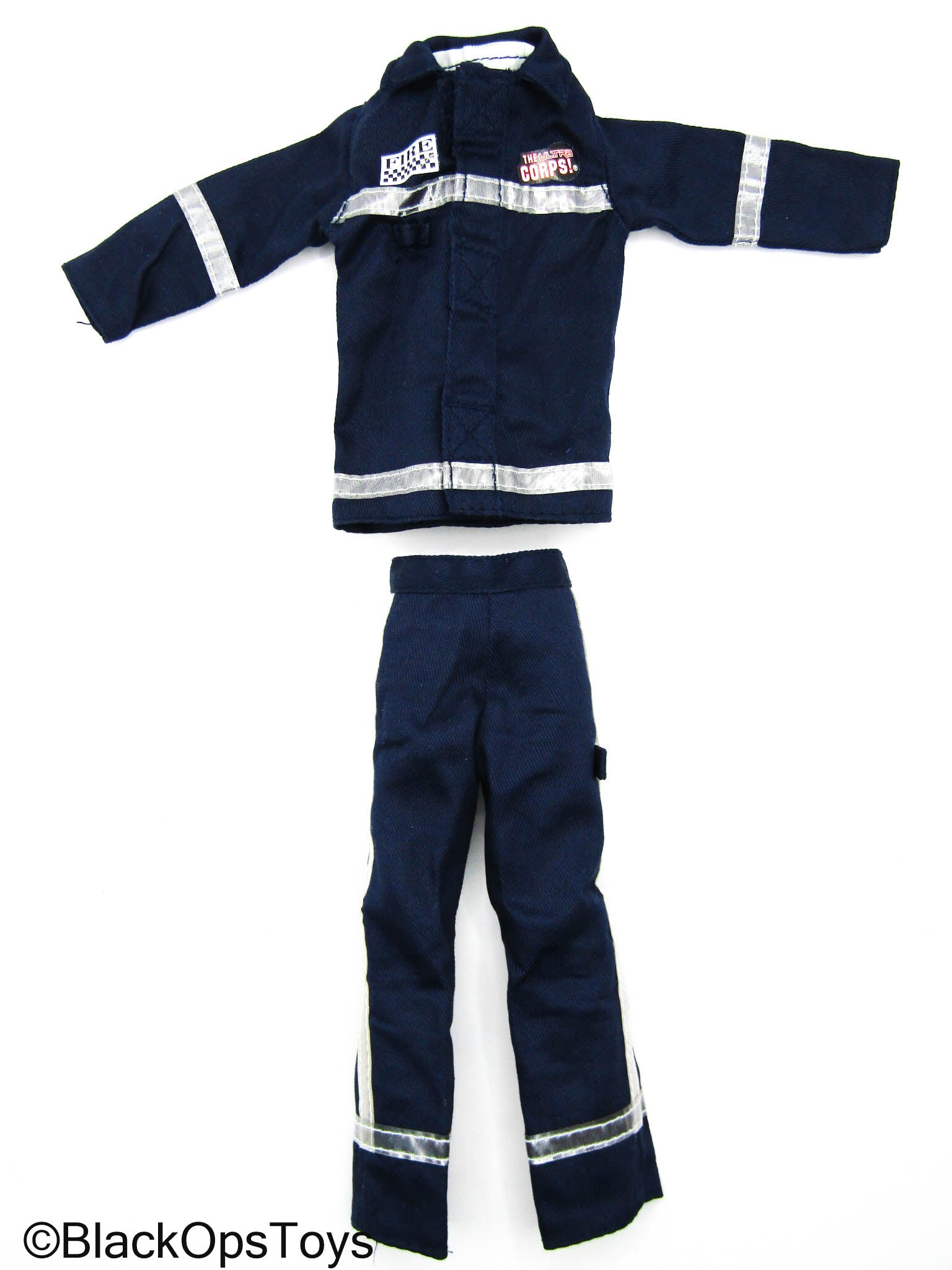 Fire Fighter - Dark Blue Fire Uniform Set – BlackOpsToys